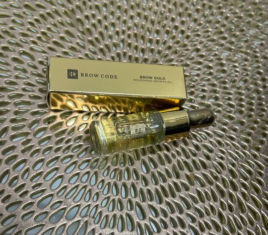 Brow Gold Nourishing Growth Oil 5ml | Brow Code Professional New Zealand