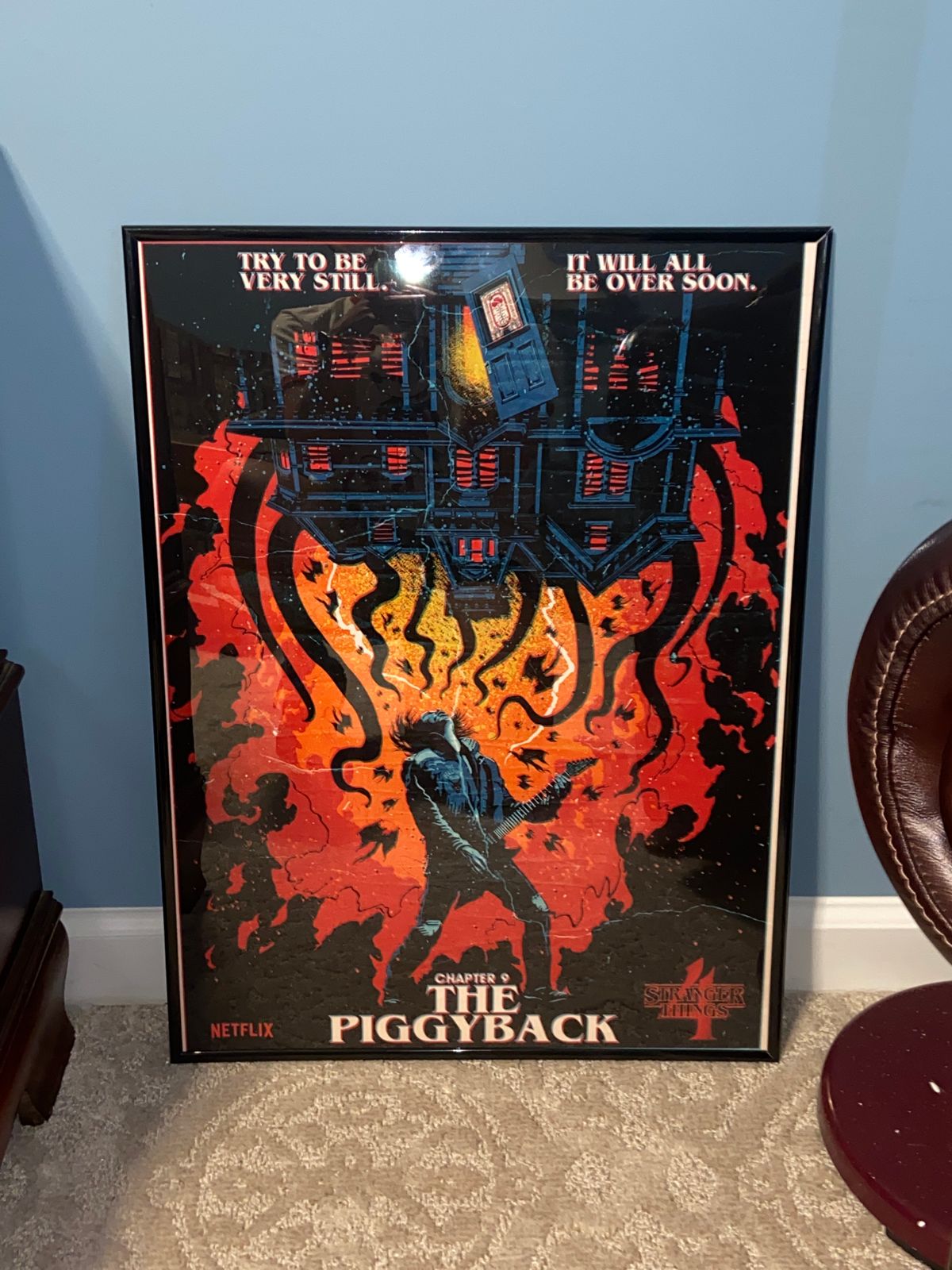 Stranger Things The Piggyback Poster | Netflix Shop