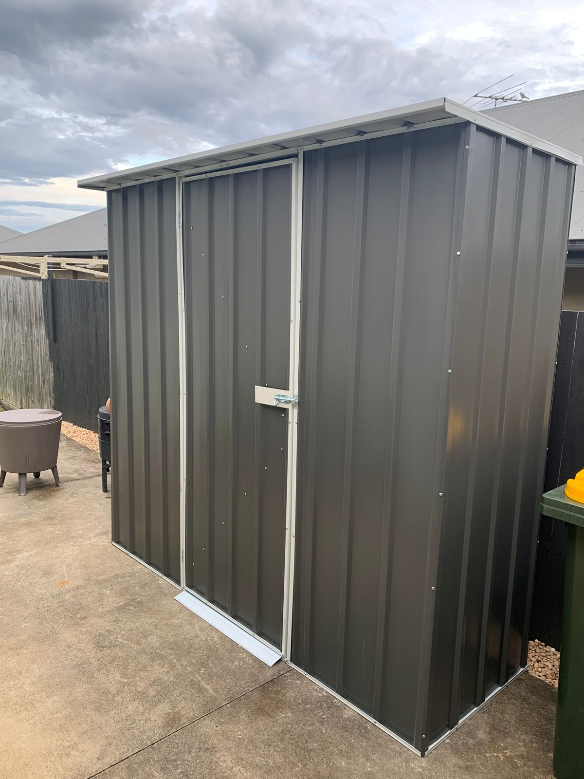 EasyShed | Flat Roof Garden Shed 2.25m (w) x 0.78m (d) - Classic