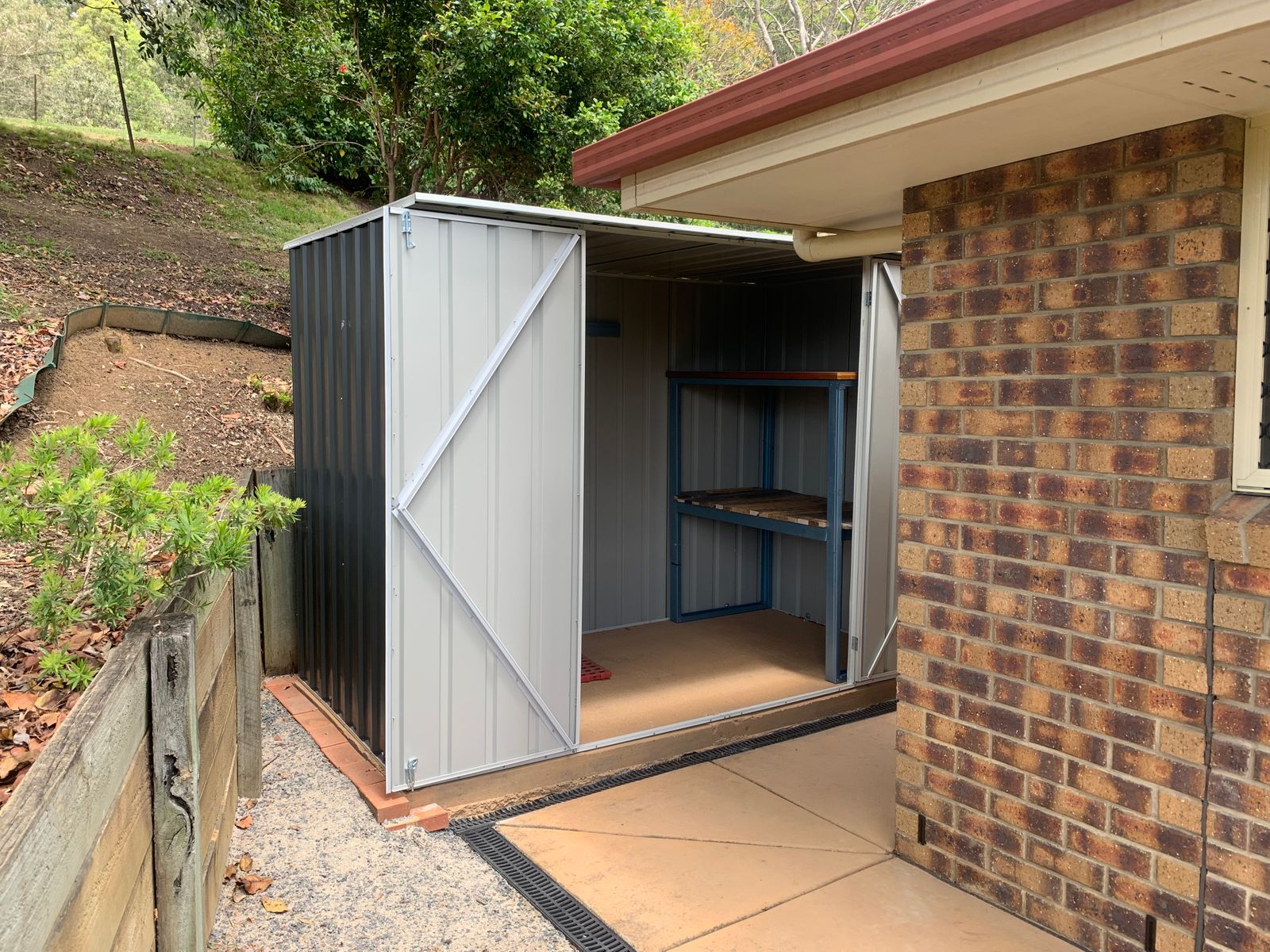 EasyShed | Flat Roof Garden Shed 3m (w) x 1.5m (d) - Classic