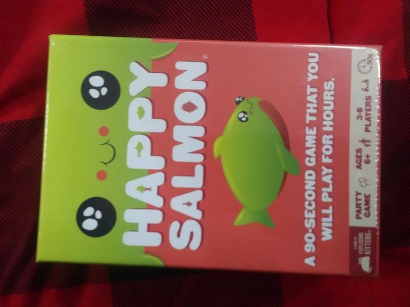 Happy Salmon | Party Card Game | Exploding Kittens