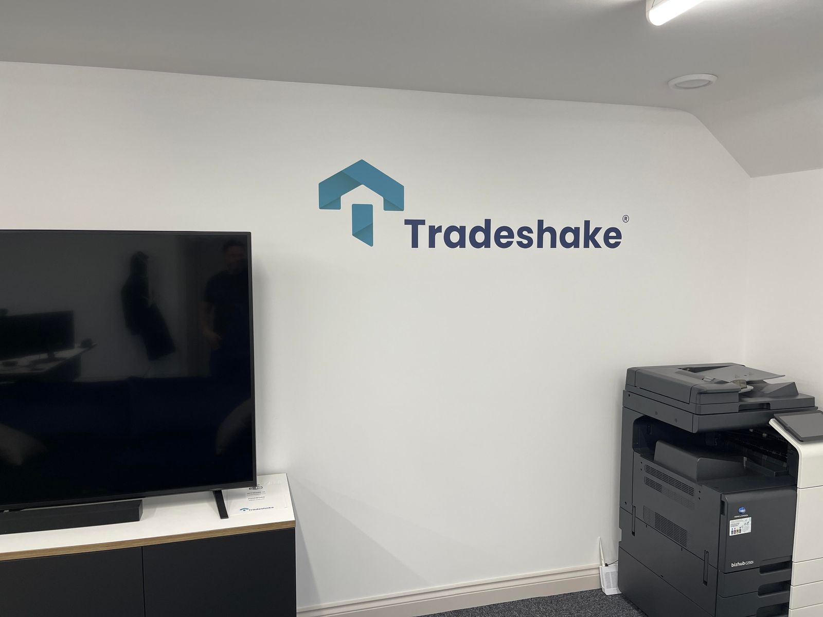 Company Printed Logo Wall Sticker | Wallboss Wall Stickers | Wall Art ...