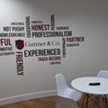 Word Cluster Wall Sticker | Wallboss Wall Stickers | Wall Art Stickers ...