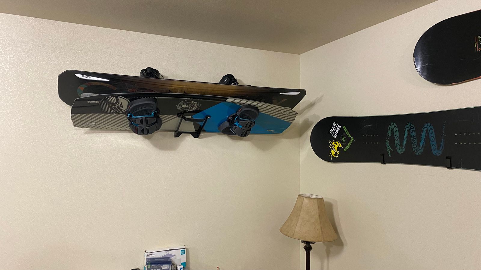 HIDEit HBoard | Horizontal Snowboard Mount Clips – HIDEit Mounts