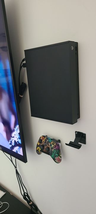 Xbox One X Wall Mount | HIDEit Mount for Xbox One X Game Console ...