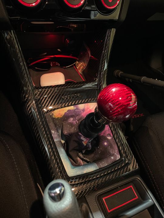 OLM LE Dry Carbon MT Shifter Console Cover Subaru WRX 2015-2021 ...