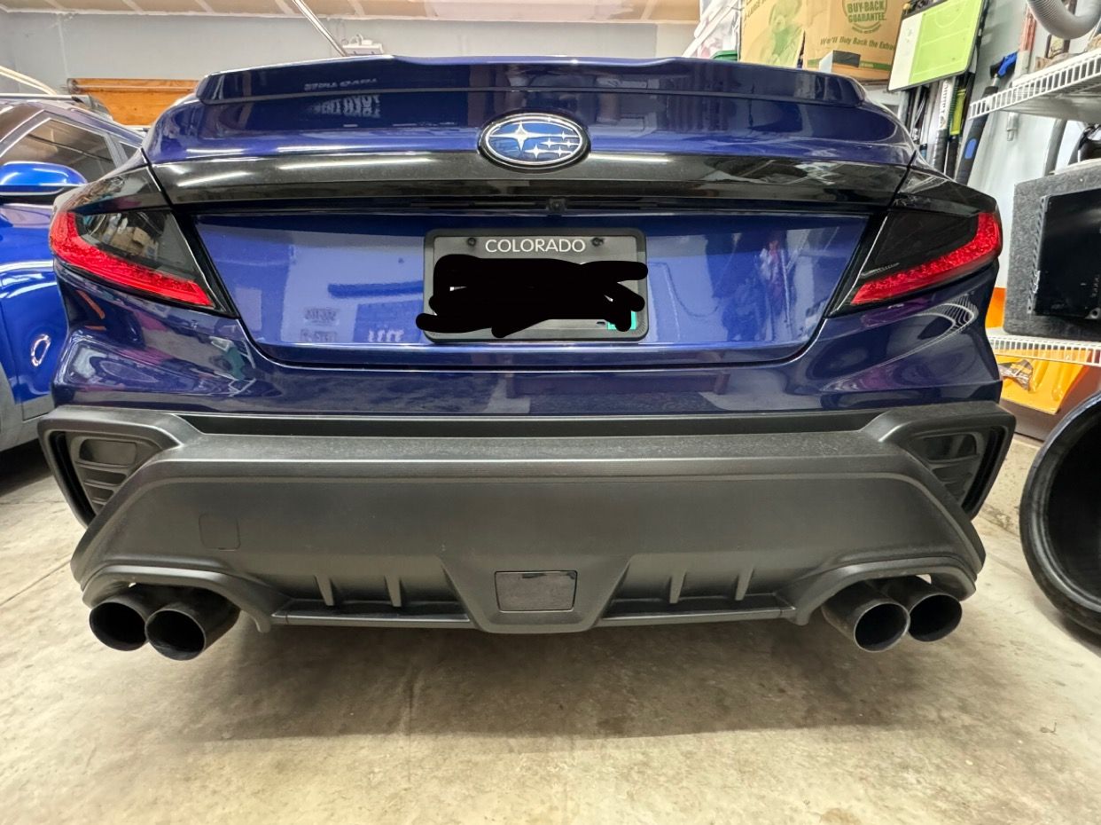 Noble PRO F1 JDM Rear Fog Light Kit Subaru WRX 2022-2024 – Import Image ...