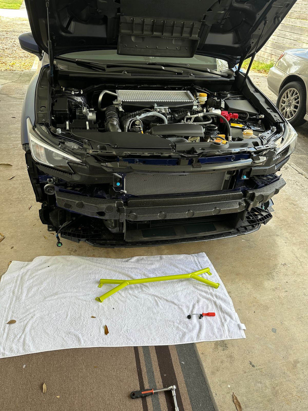 Noble X Series Radiator Brace Subaru WRX 2022-2024 – Import Image Racing