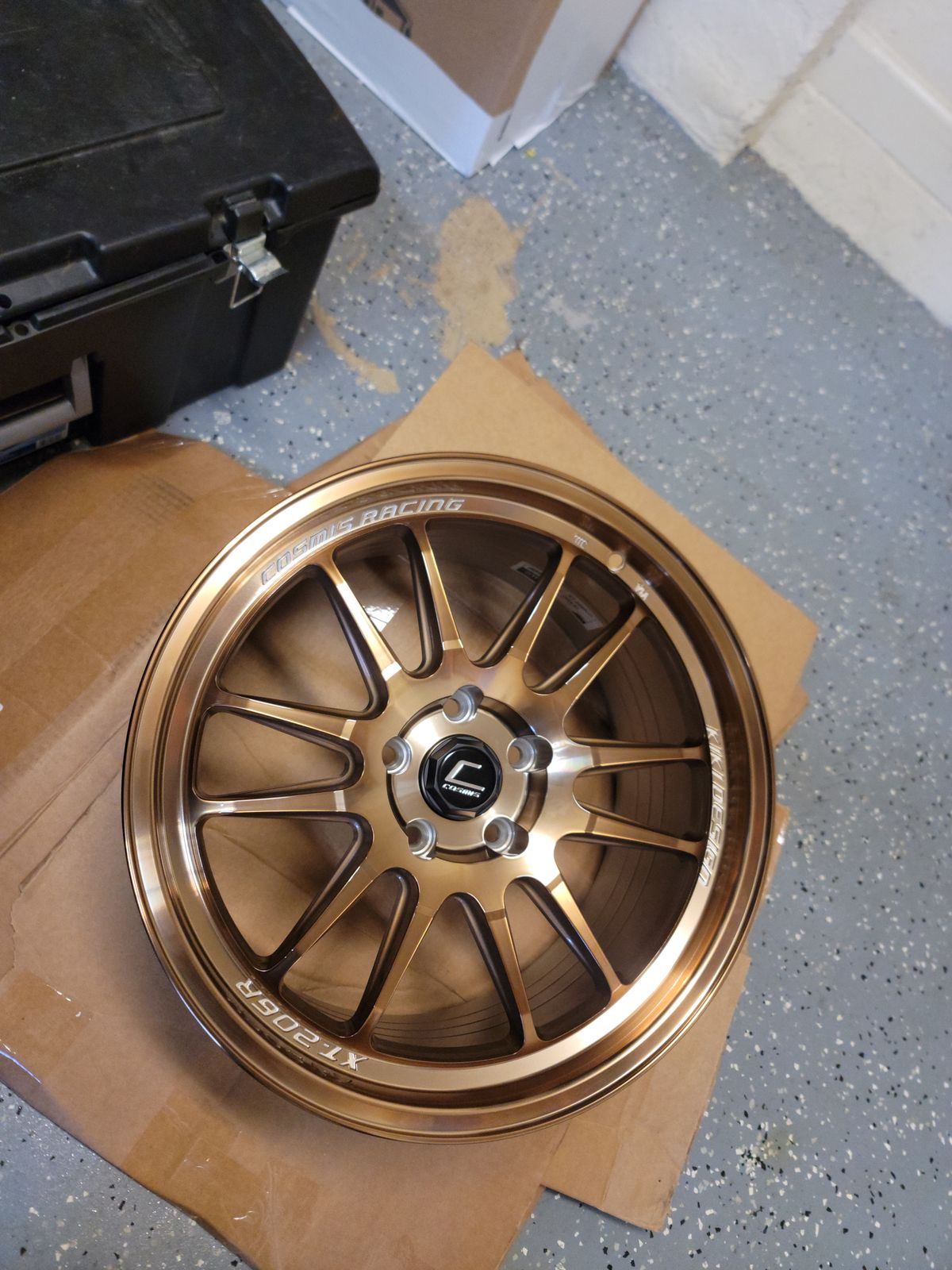Cosmis Wheels XT-206R-FF Hyper Bronze 18x9.5 +38 5x114.3 – Import Image ...