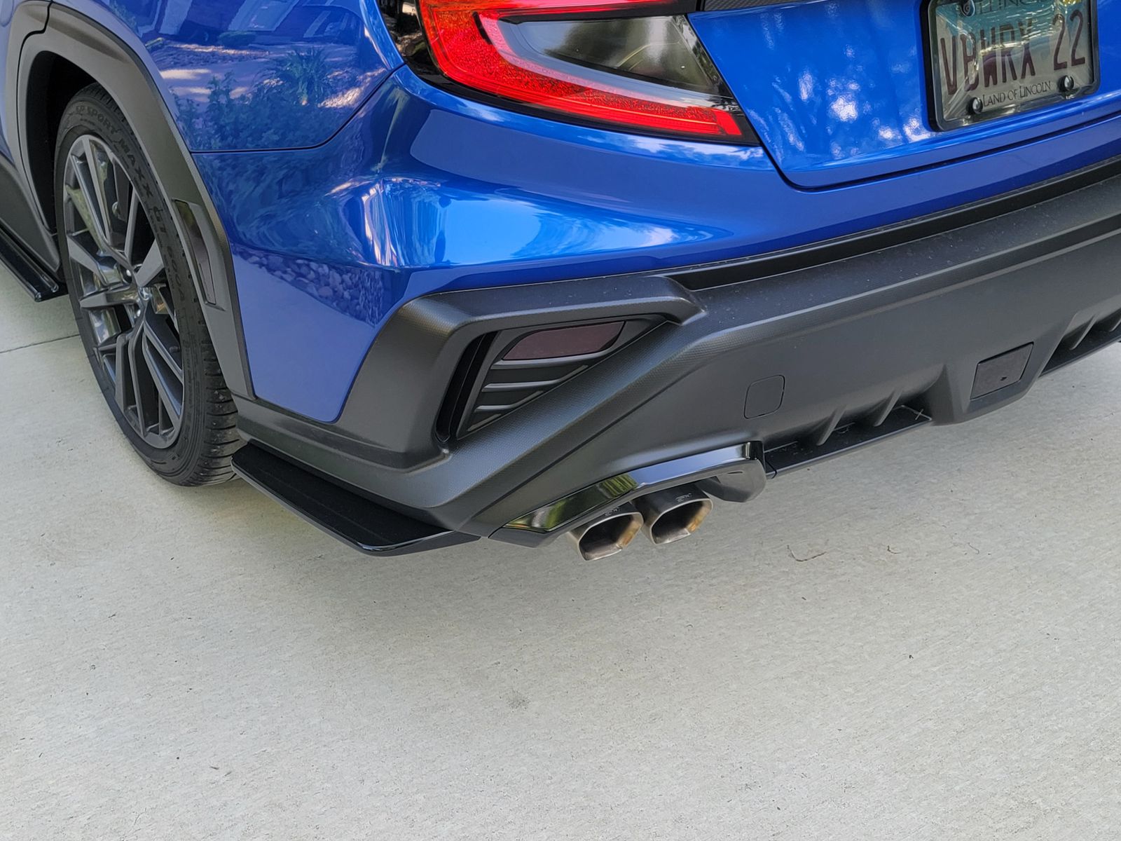 Noble 2022-2023 Subaru WRX STI Painted Rear Spats – Import Image Racing