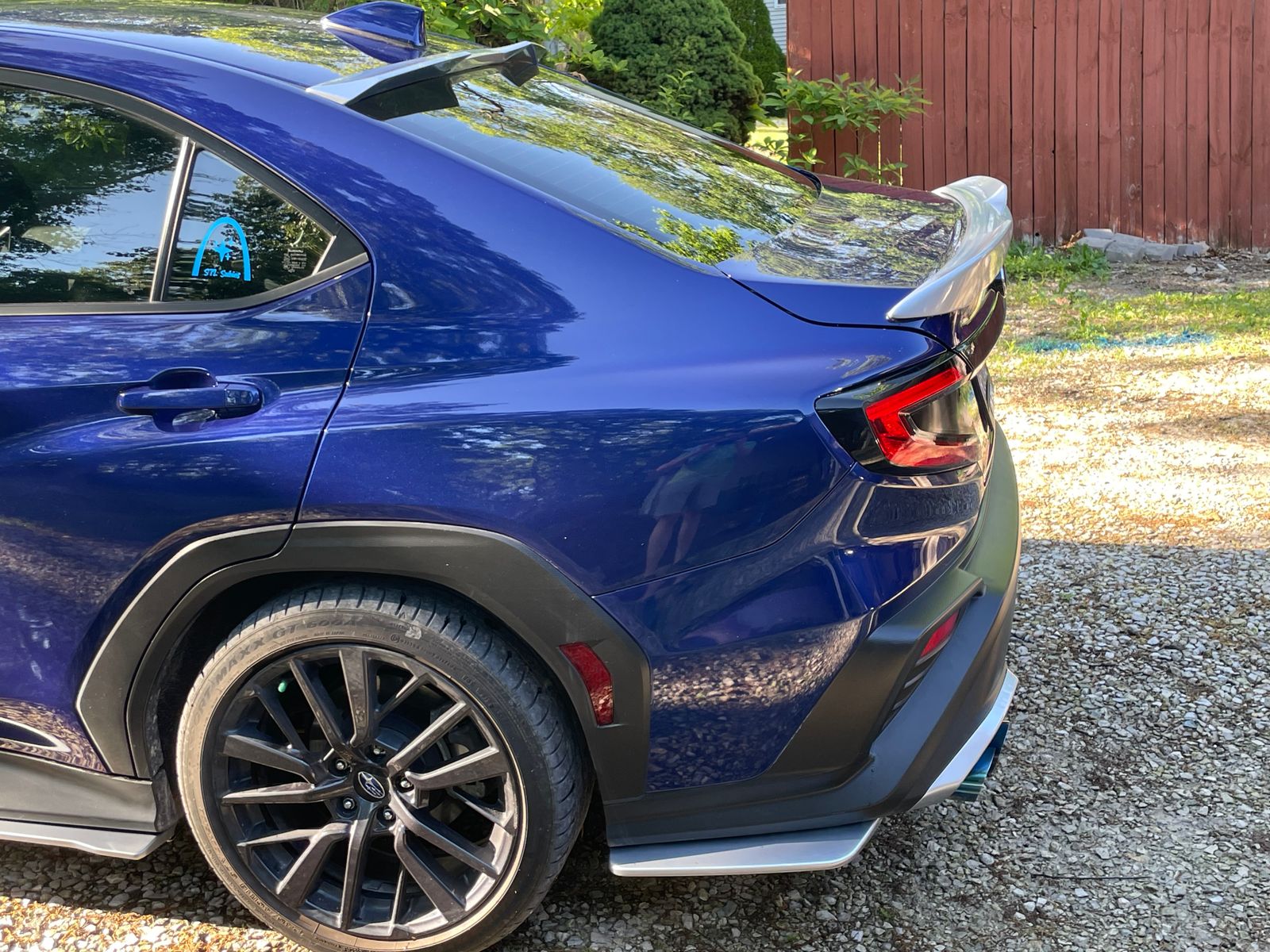 Noble STI Style High Back Paint Matched Duckbill Subaru WRX 2022-2024 ...