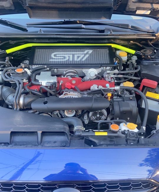 OLM Top Mount Intercooler Grille Guard Subaru STI 2008-2021 – Import ...