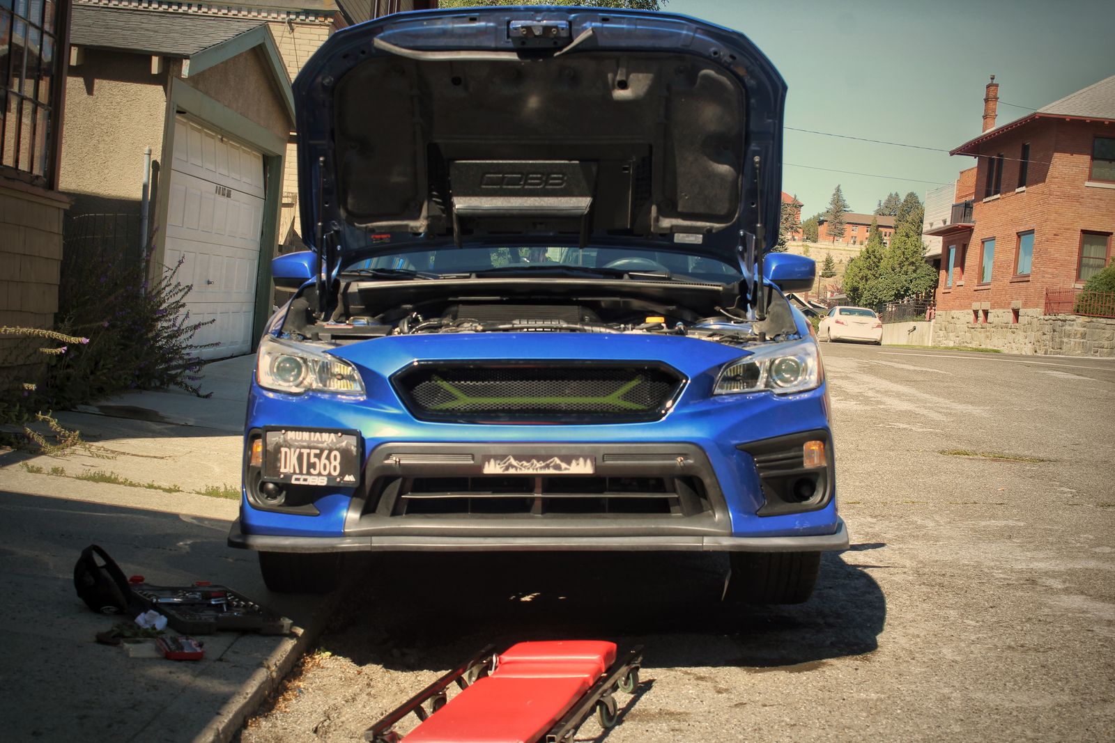 Noble X Series Radiator Brace Subaru 15-21 WRX / STI - Various Colors ...