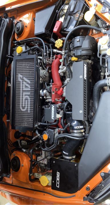 OLM Top Mount Intercooler Grille Guard Subaru STI 2008-2021 – Import ...