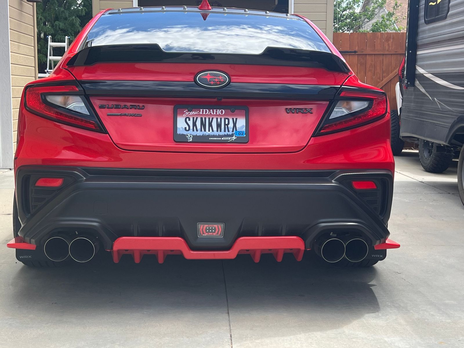 Noble 2022-2023 Subaru WRX STI Painted Rear Spats – Import Image Racing