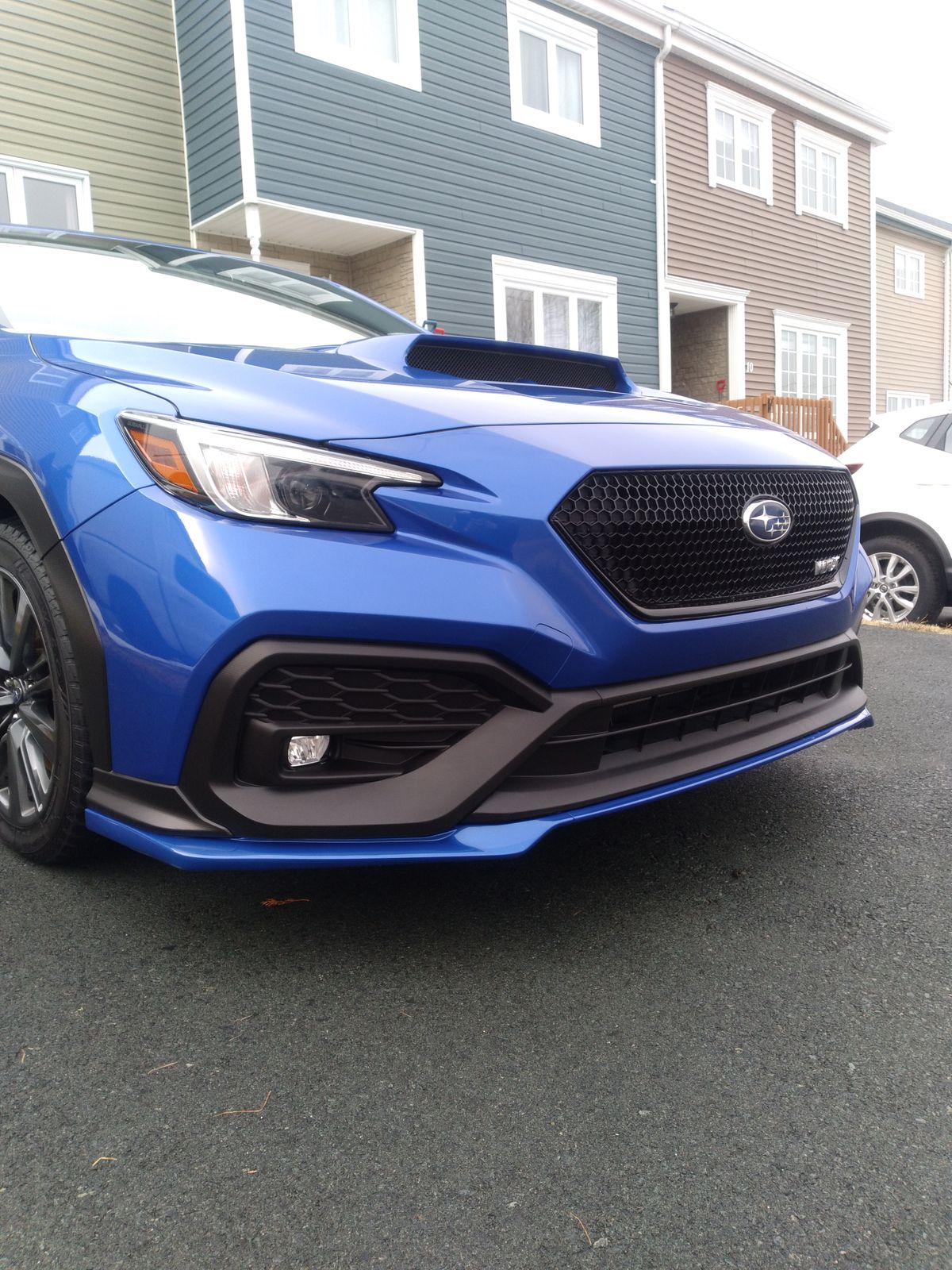 Noble STI Style 3 Piece ABS Front Lip Spoiler Subaru WRX 2022-2024 ...