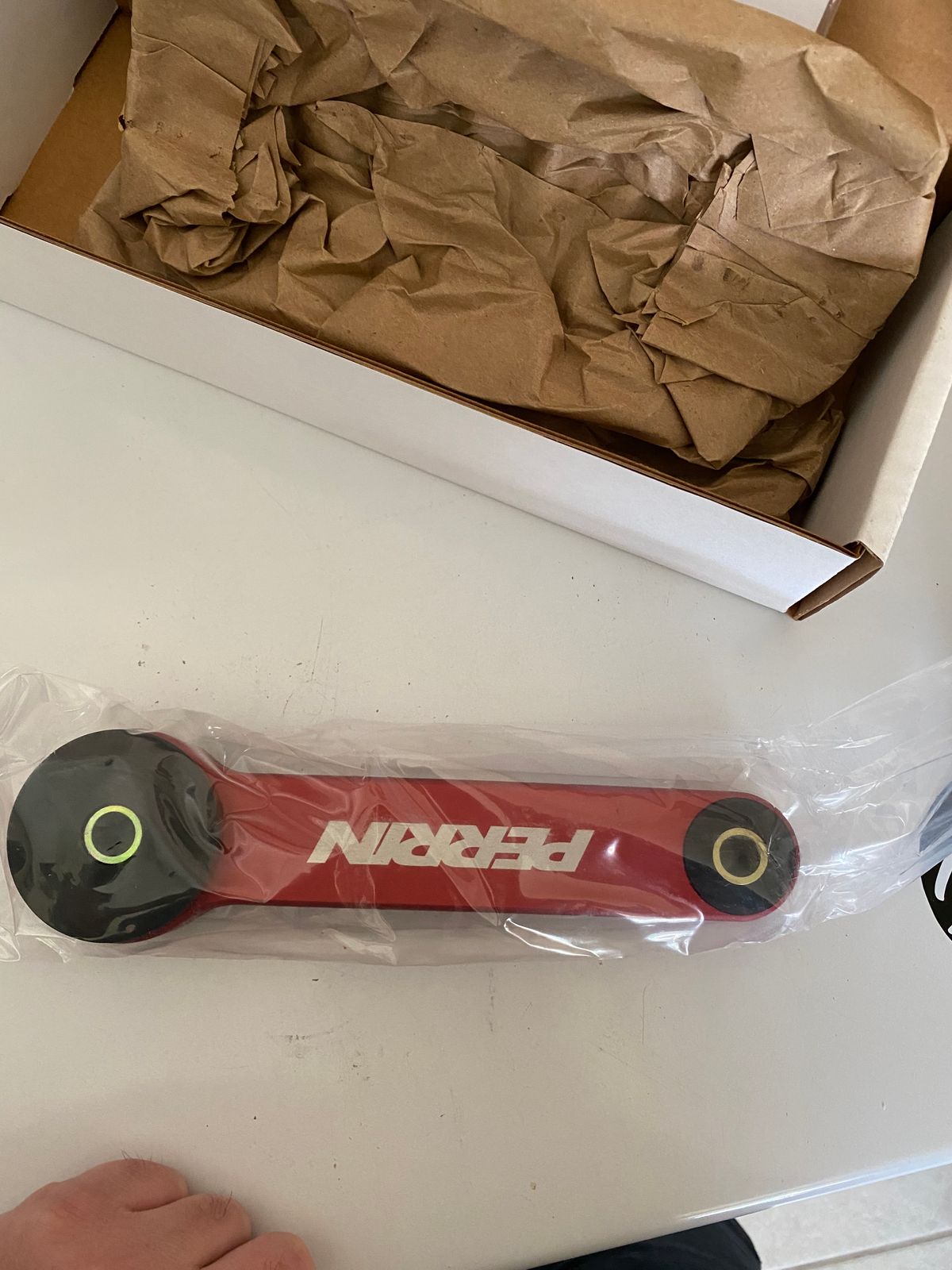 Perrin Pitch Stop Mount Red WRX 2002-2022 / STI 2004-2021 / Impreza 20 ...