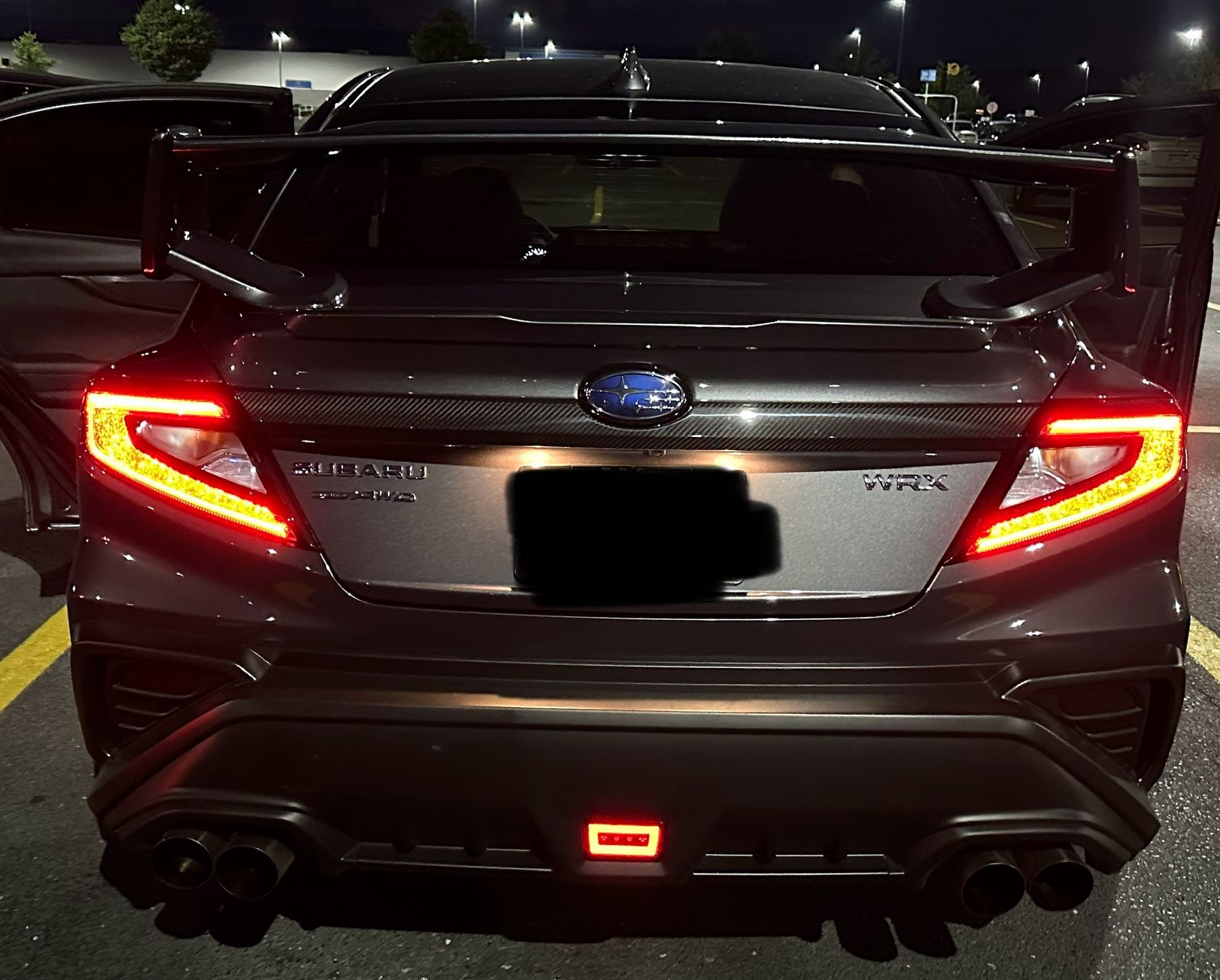 Noble PRO F1 JDM Rear Fog Light Kit Subaru WRX 2022-2024 – Import Image ...