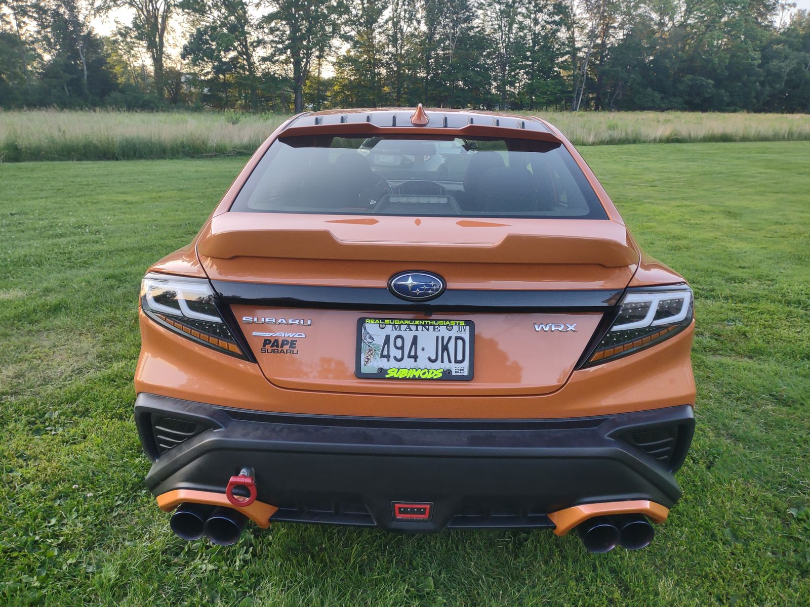 Noble 2022-2023 Subaru WRX OE Style Paint Matched Exhaust Finishers ...