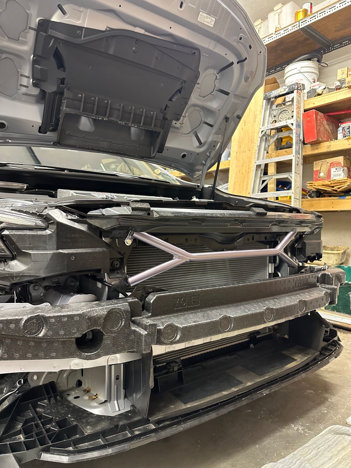 Noble X Series Radiator Brace Subaru WRX 2022-2023#N# – Import Image Racing