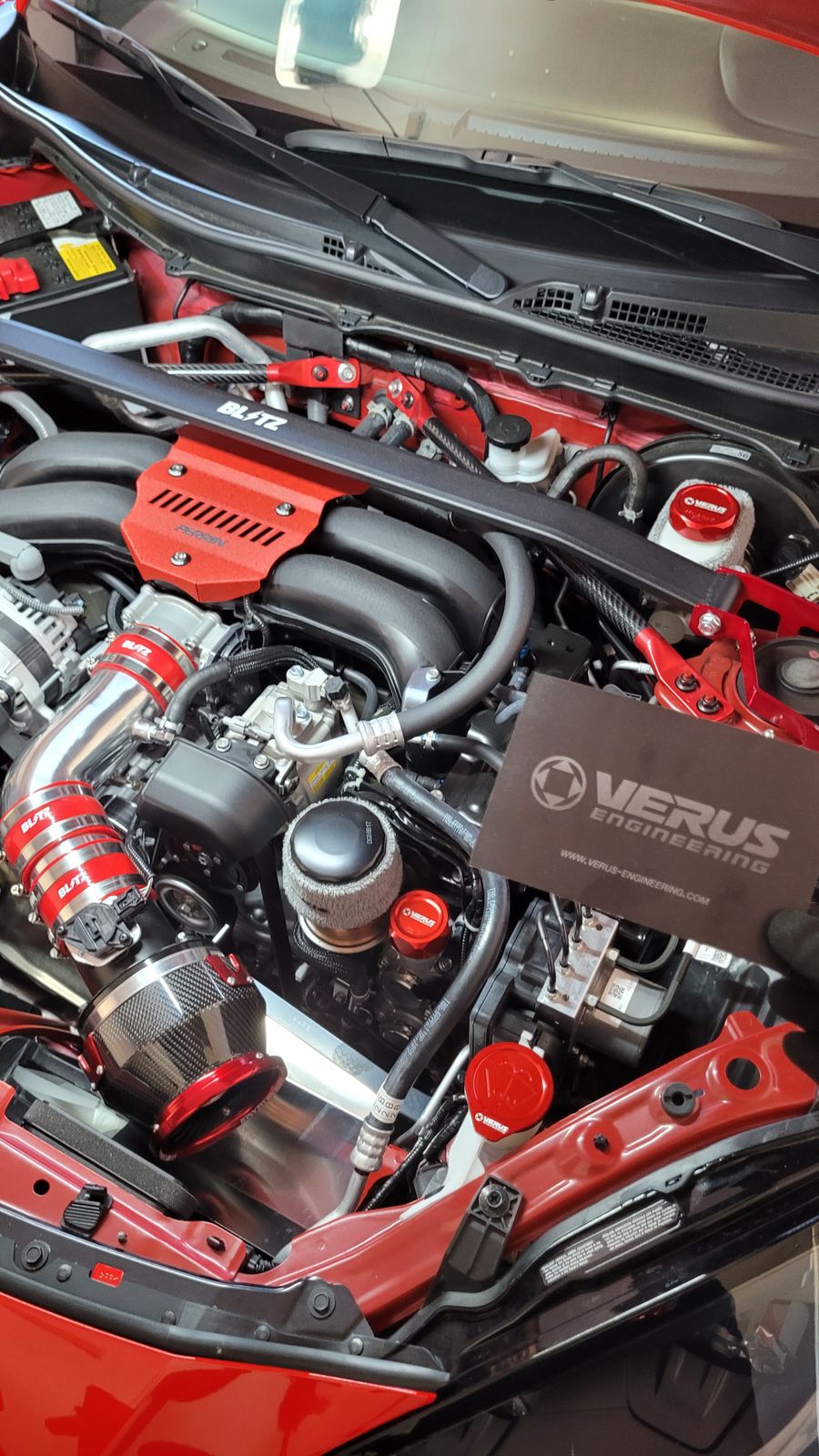 Verus Coolant Overflow Cap Subaru BRZ / Toyota GR86 2022-2023 - Blue ...