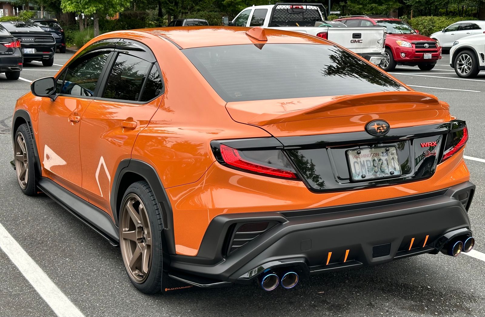 Noble 2022-2023 Subaru WRX OE Style Paint Matched Exhaust Finishers ...