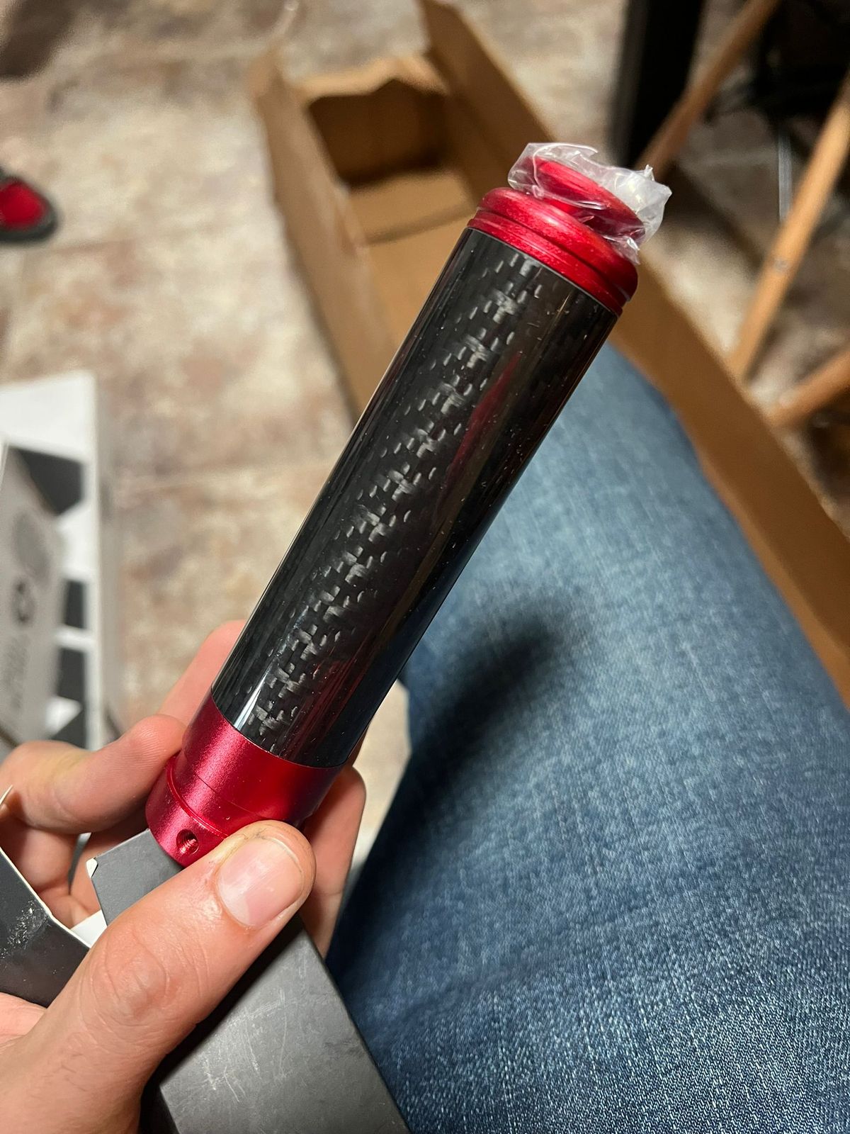 Noble EBrake Handle with Button (Carbon Fiber) 13+ BRZ / GR86 / 15+ WRX ...