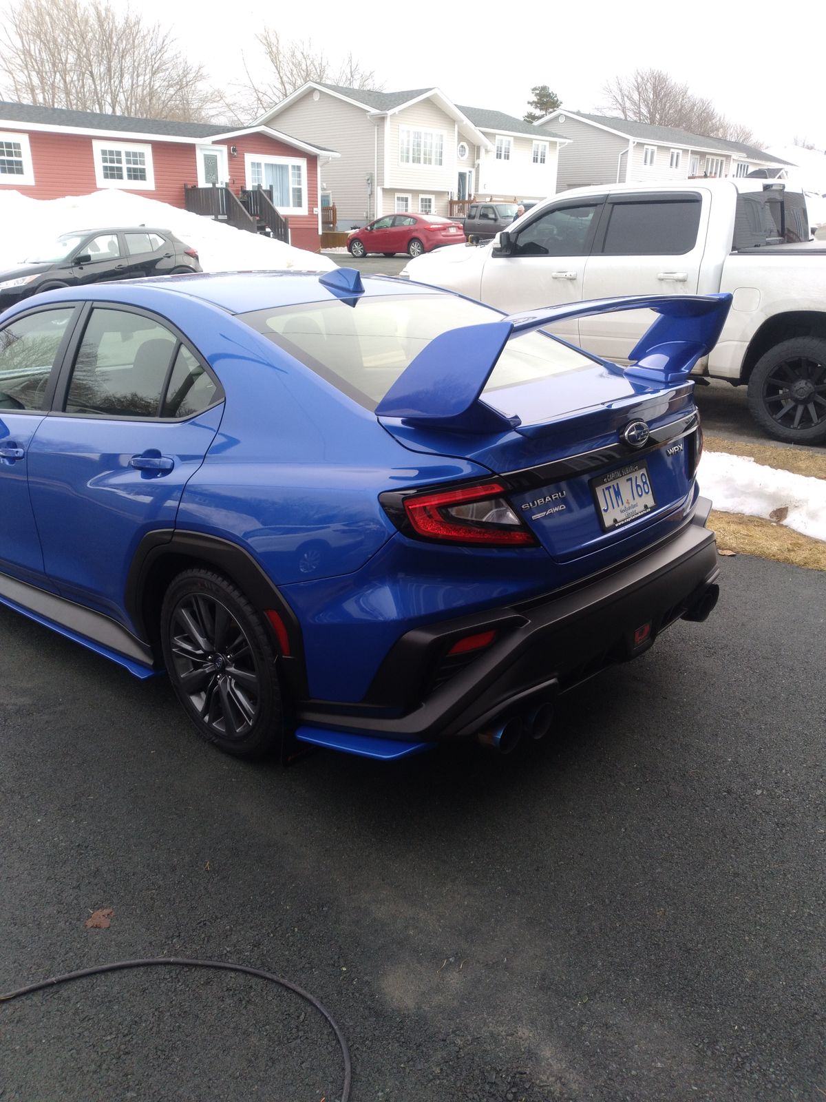 Noble STI OE Style Spoiler for VB Chassis Subaru WRX Wing 2022-2024 ...