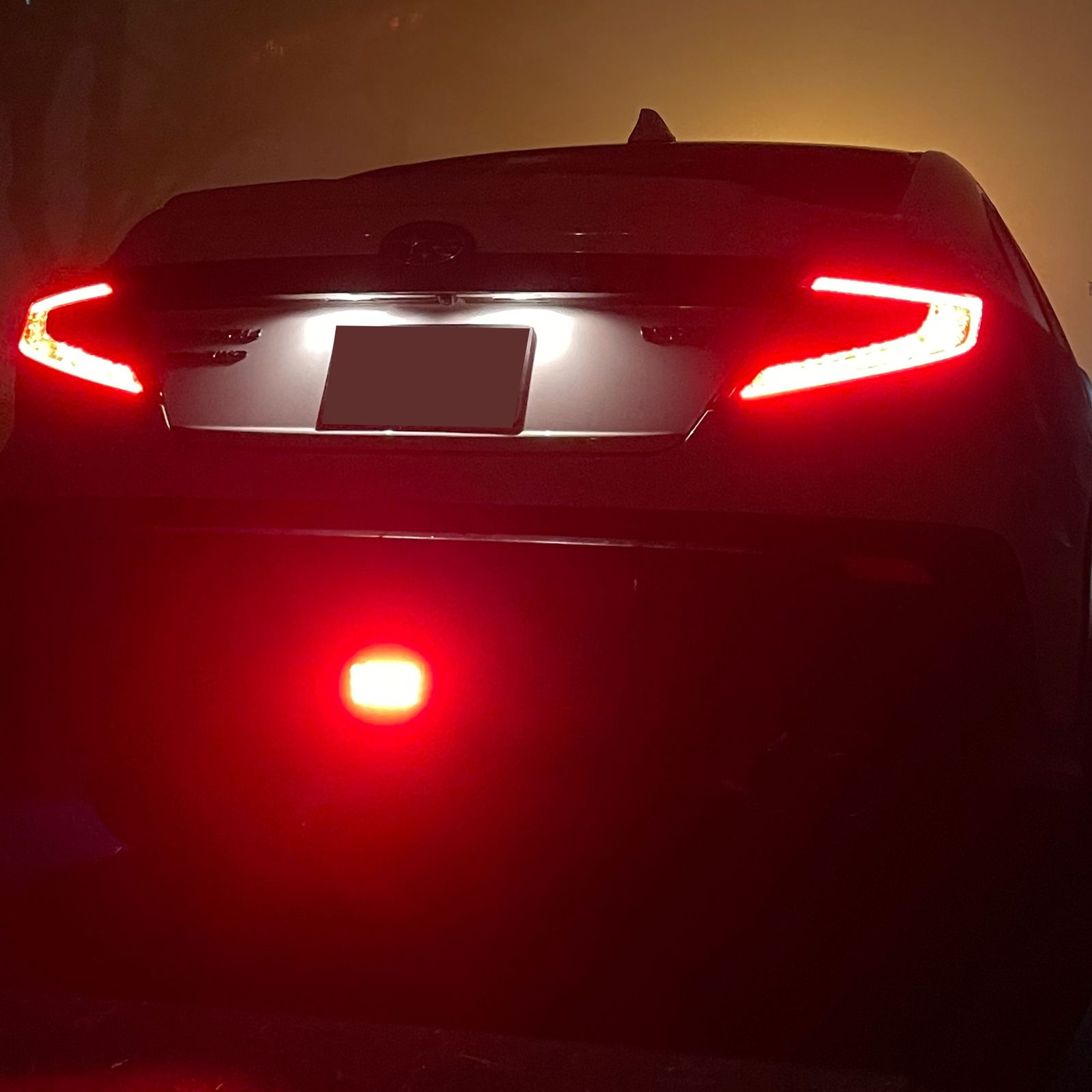 Noble Straight F1 JDM Rear Fog Light Kit Subaru WRX 2022-2024 – Import ...