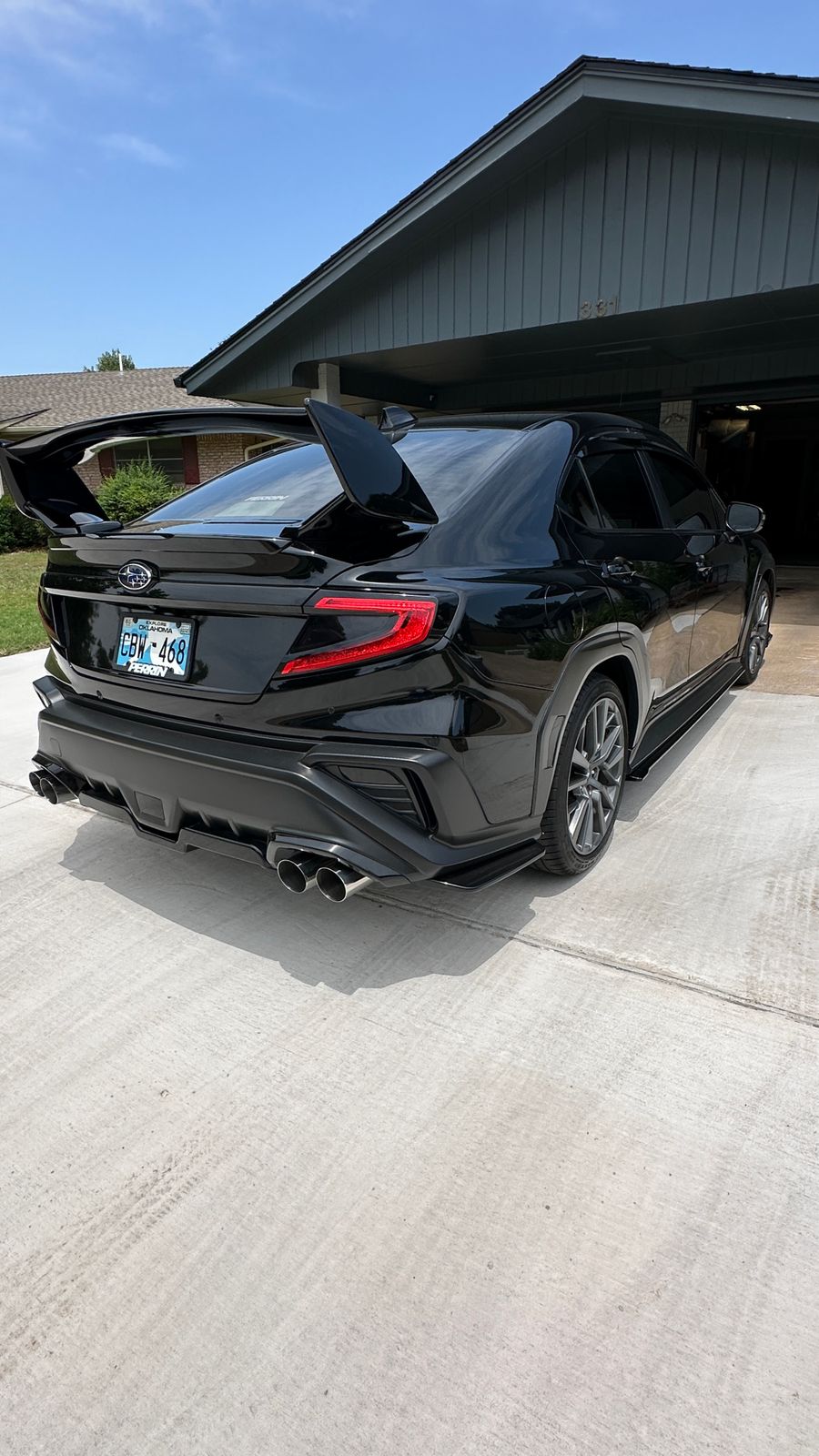 Noble 2022-2023 Subaru WRX STI Painted Rear Spats – Import Image Racing