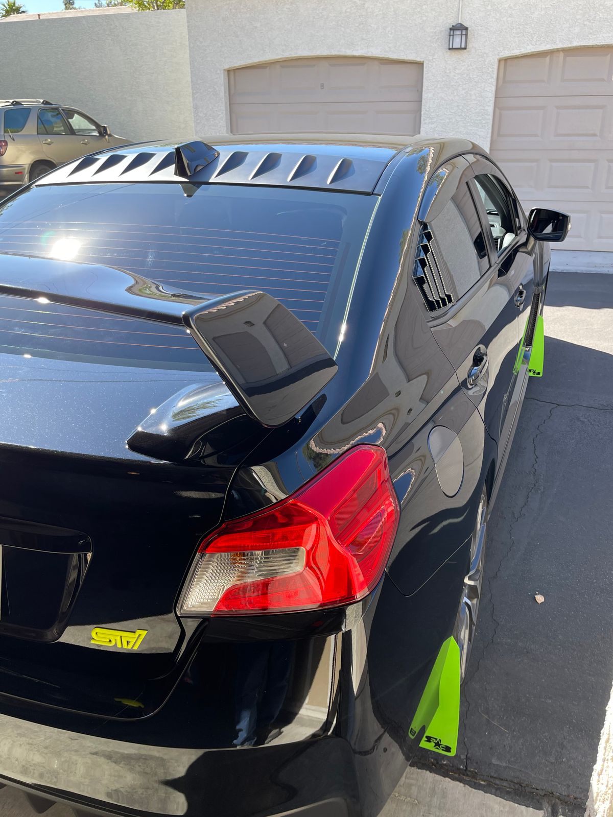 OLM V2 Full Width Roof Vortex Generator Type B Subaru WRX / STI 2017-2 ...