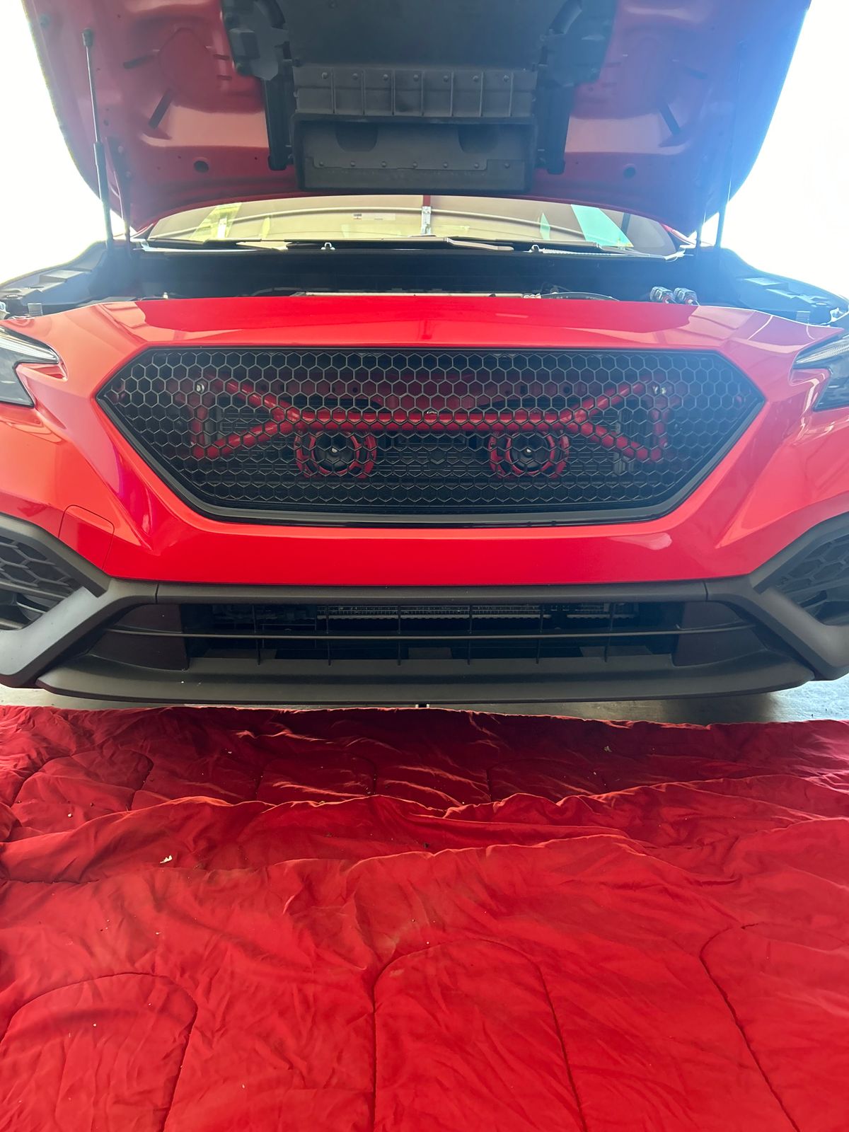 Noble X Series Radiator Brace Subaru WRX 2022-2024 – Import Image Racing