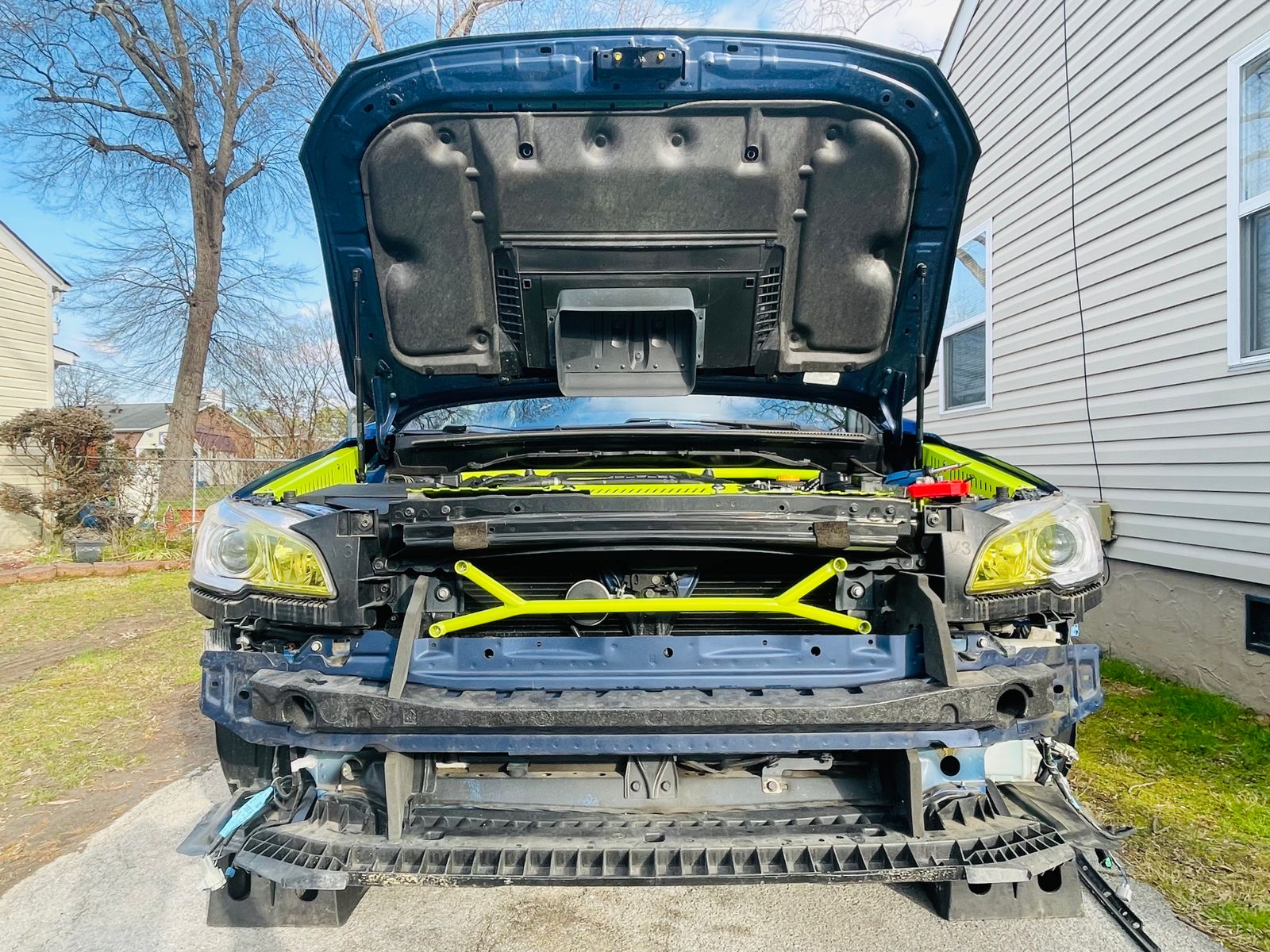 Noble X Series Radiator Brace Subaru 15-21 WRX / STI - Various Colors ...