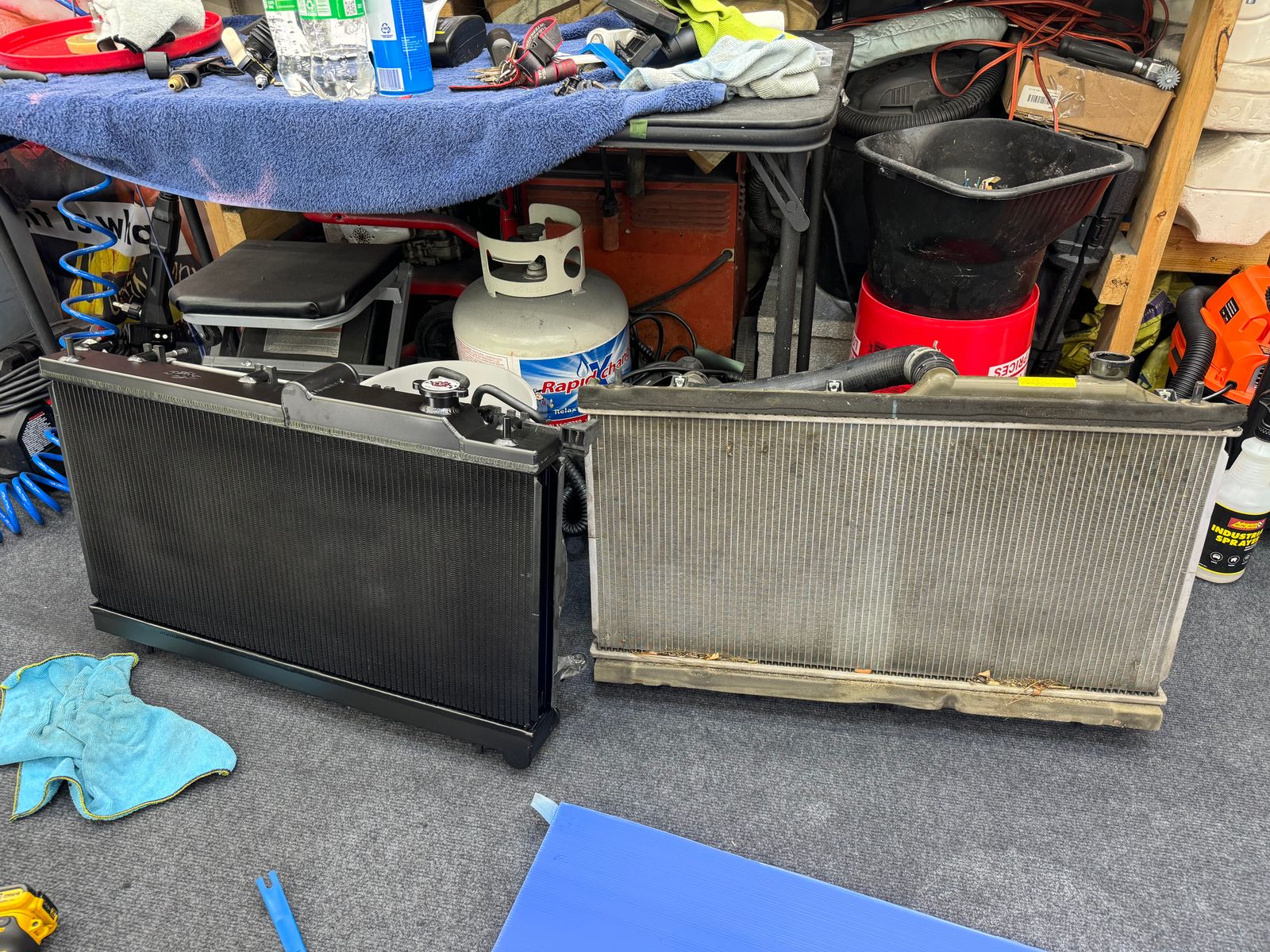 CSF Racing Black Radiator Subaru WRX 2008-2021 / STI 2008-2021 | 7095B ...