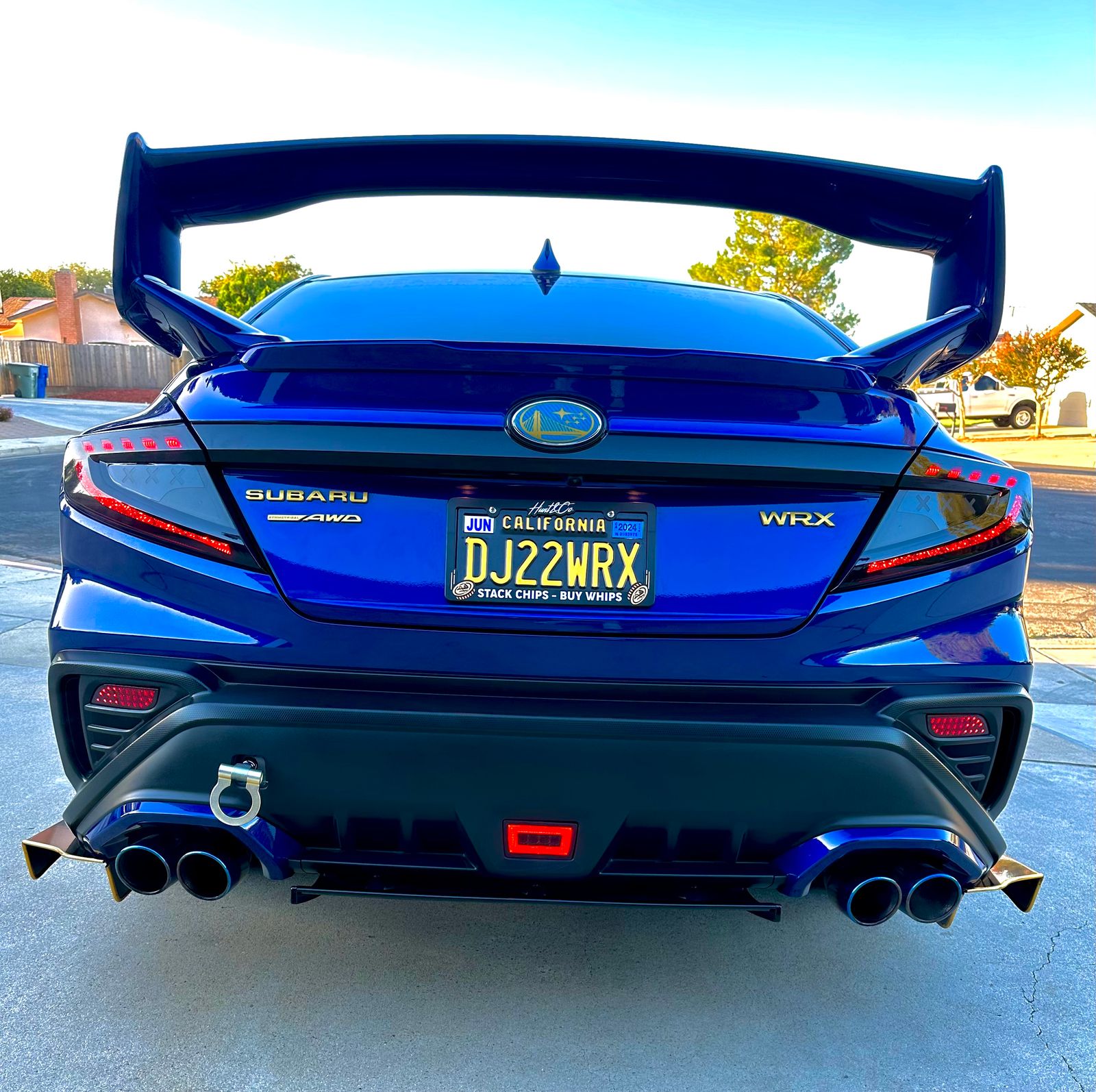 Noble 2022-2023 Subaru WRX OE Style Paint Matched Exhaust Finishers ...