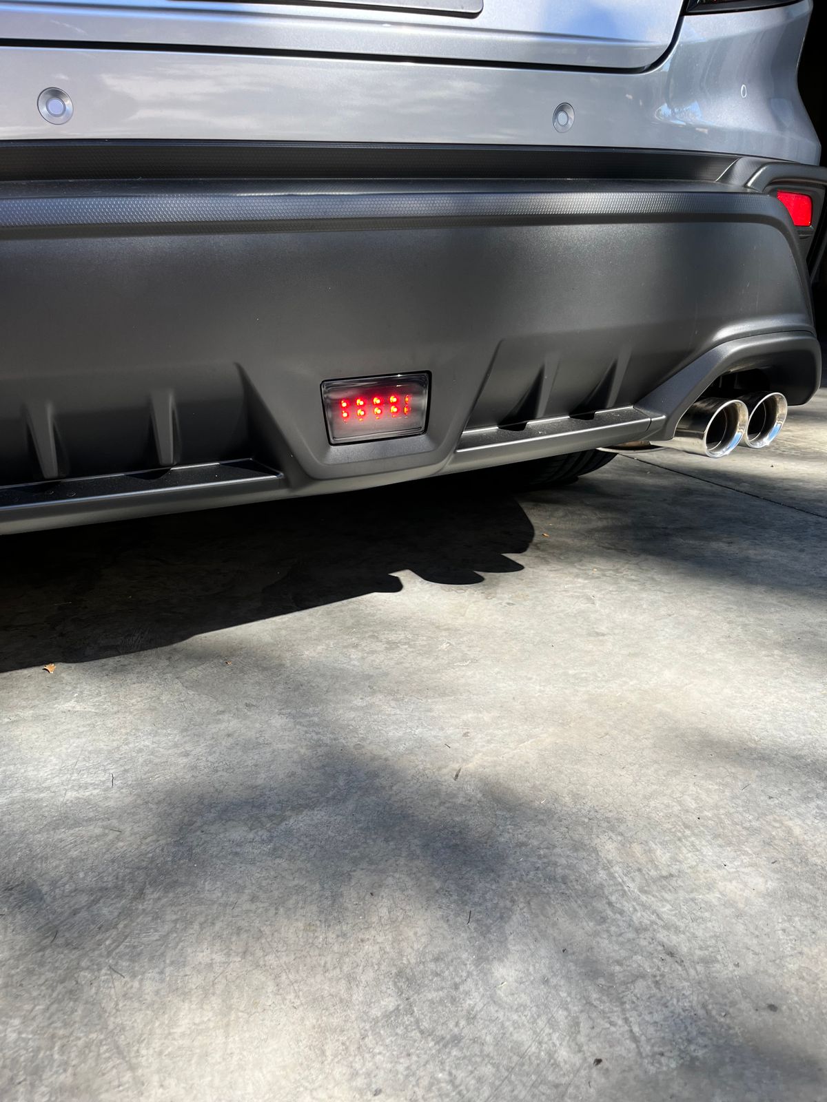 Noble PRO F1 JDM Rear Fog Light Kit Subaru WRX 2022-2023 – Import Image ...