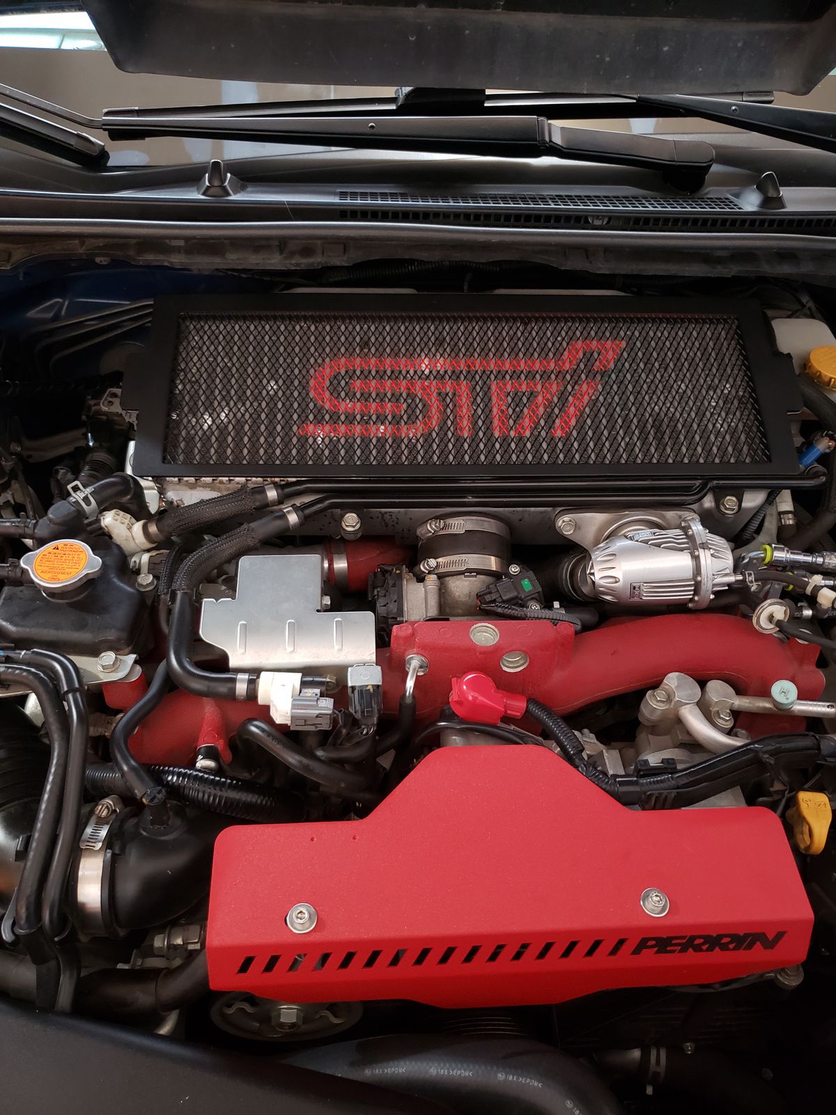 Noble STI Top Mount Intercooler Grille Protector / Guard - 2008-2021 ...