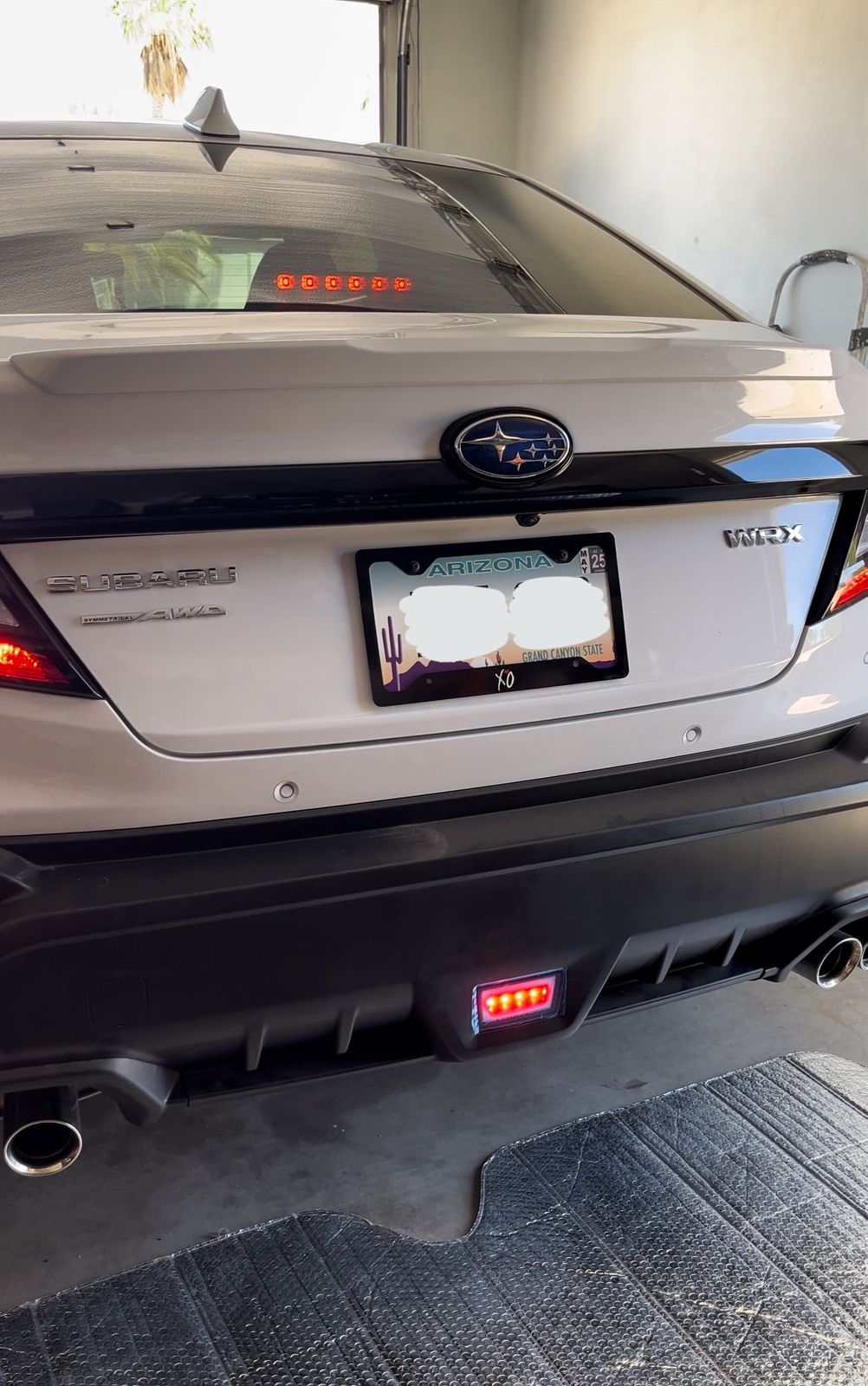 Noble PRO F1 JDM Rear Fog Light Kit Subaru WRX 2022-2024 – Import Image ...