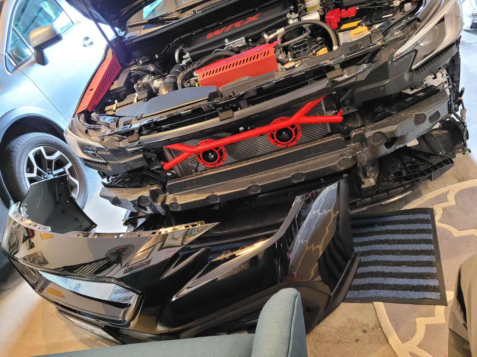 Noble X Series Radiator Brace Subaru WRX 2022-2024 – Import Image Racing