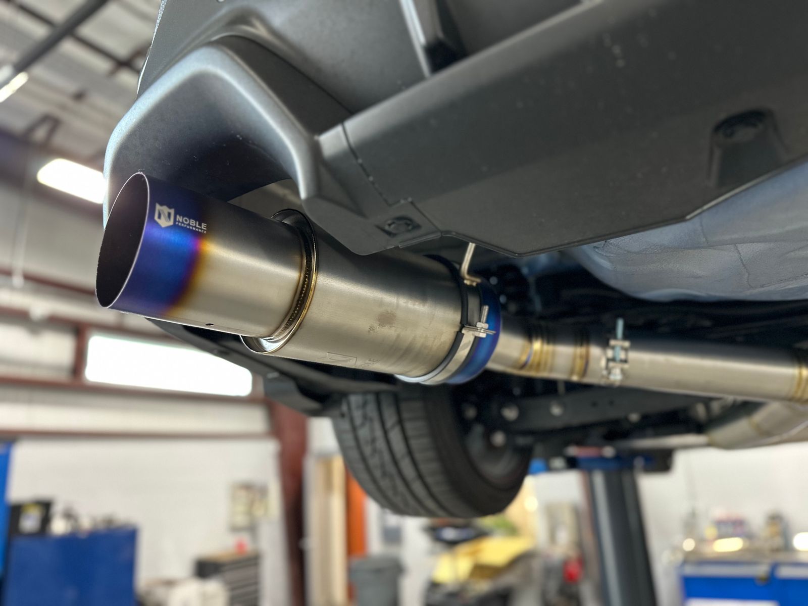 Noble Full Titanium Pro Single Exit 3" Cat Back Exhaust Subaru WRX 202 ...
