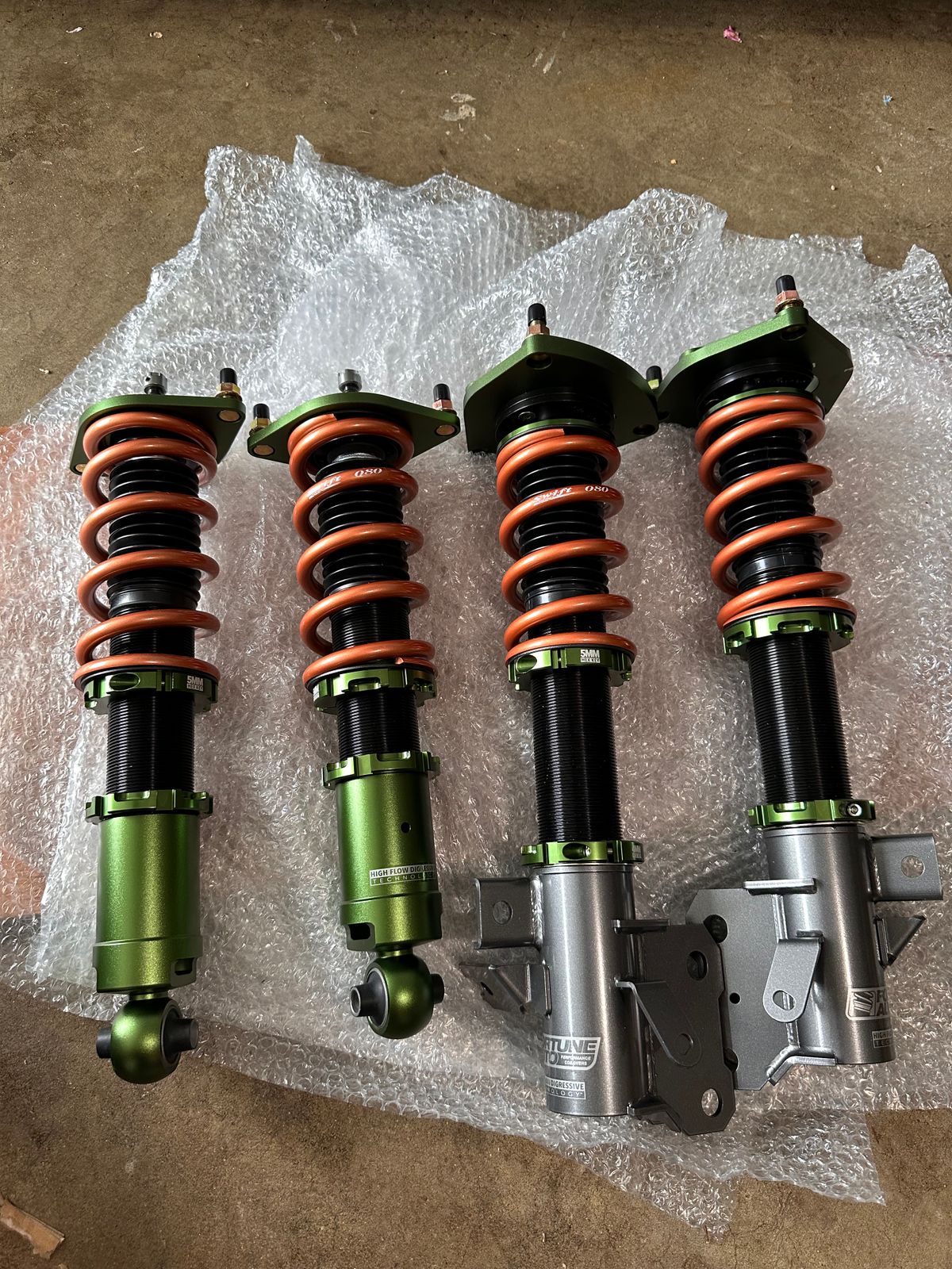 Fortune Auto 500 Series Gen 8 Coilover Kit Subaru WRX 2022-2024 | FA50 ...