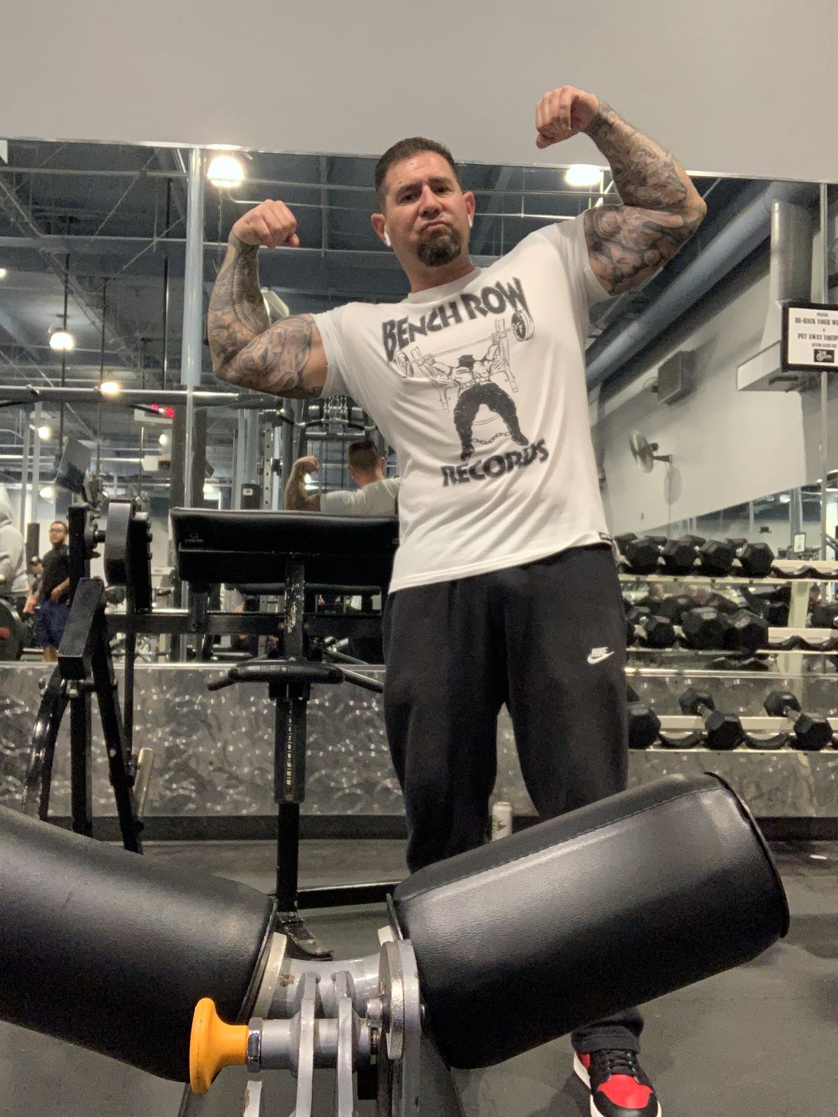 Bench Row Records Tee | TuffWraps.com