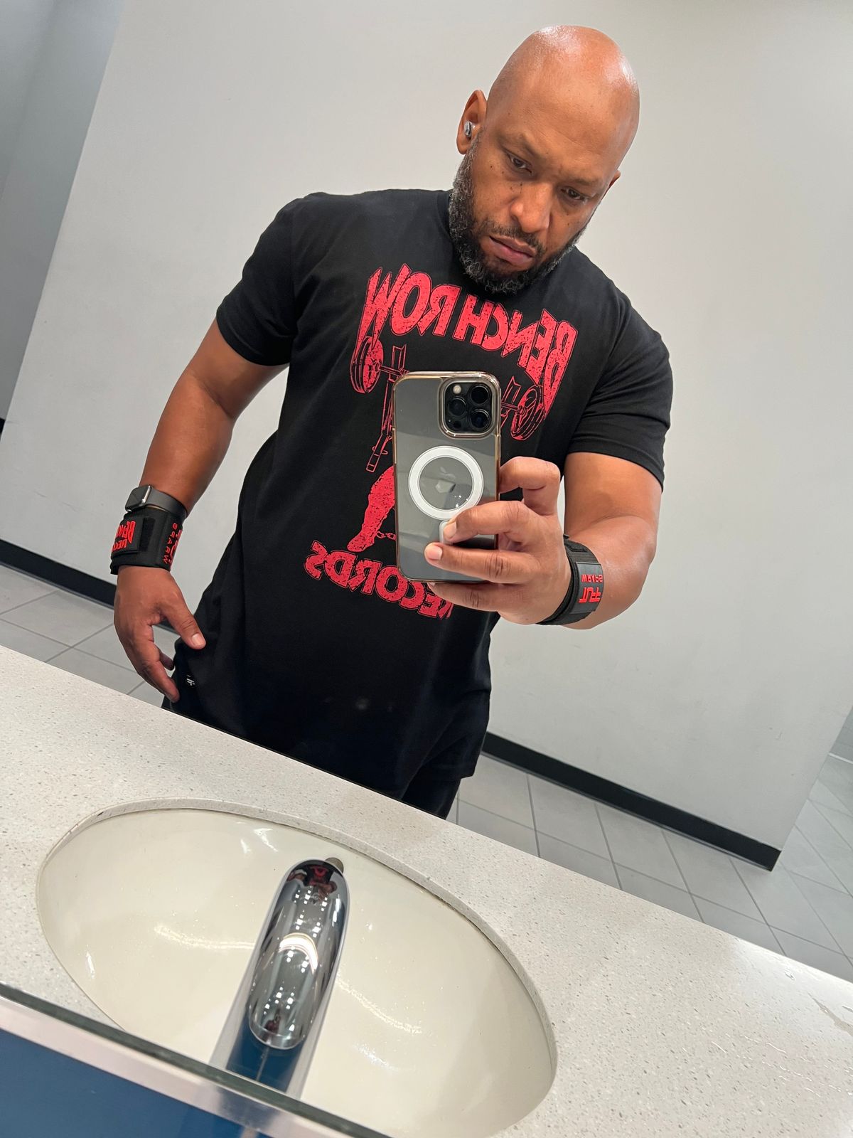 Bench Row Records Tee | TuffWraps.com