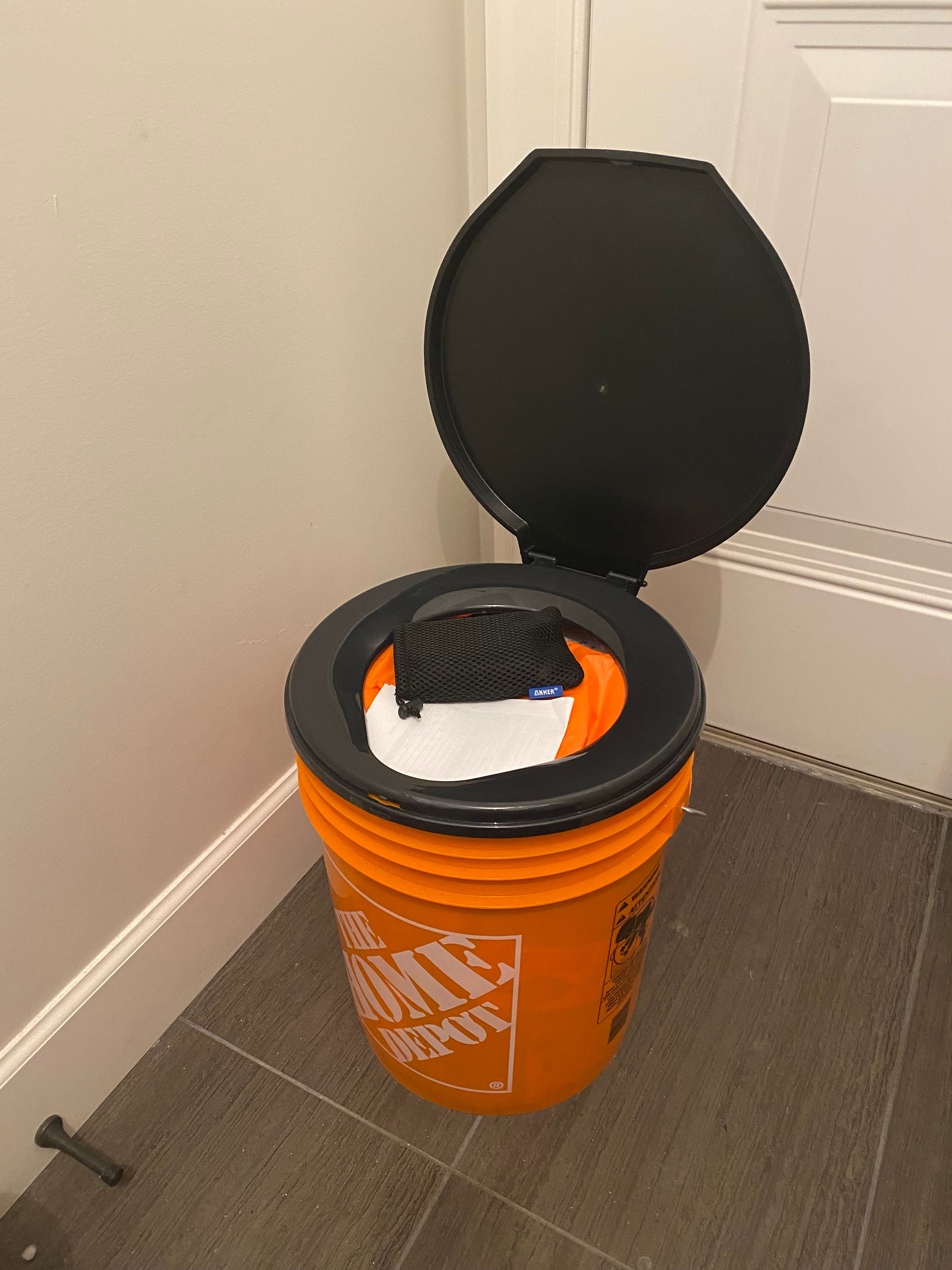 Toilet seat for 5 gallon bucket store