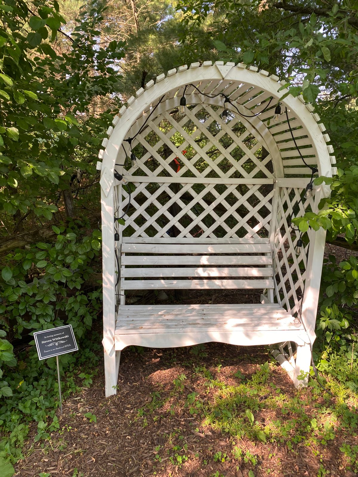 Laser Engraved Cast Aluminum Plaque w/ Stake