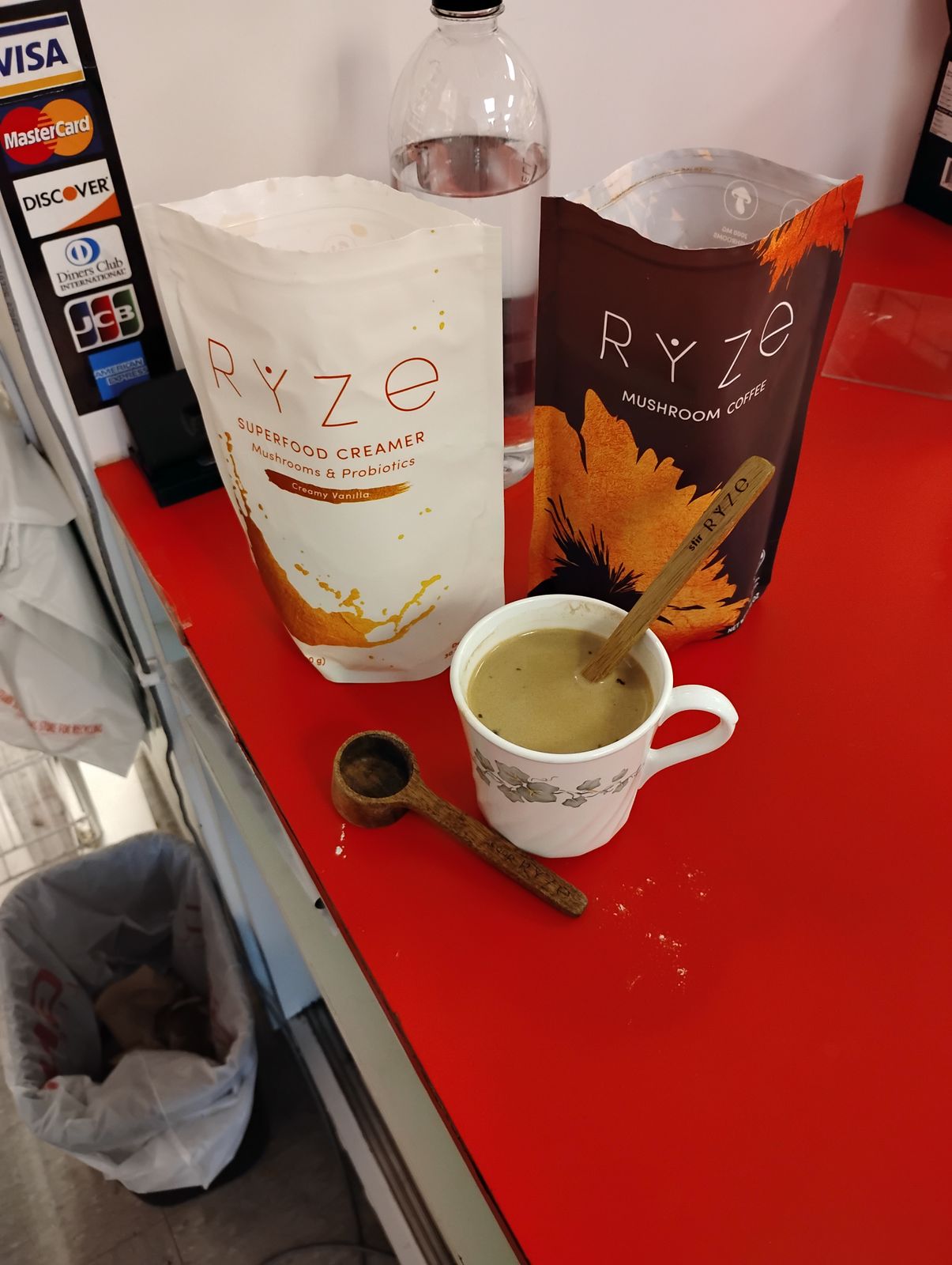 Open user-uploaded photo and review in a modal