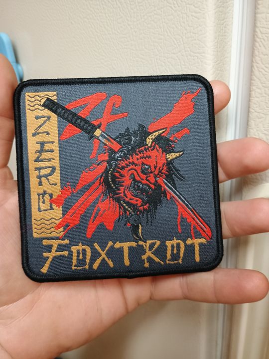 Namakubi Patch –ZERO FOXTROT