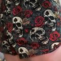 ZF Skull and Rose Silkies –ZERO FOXTROT