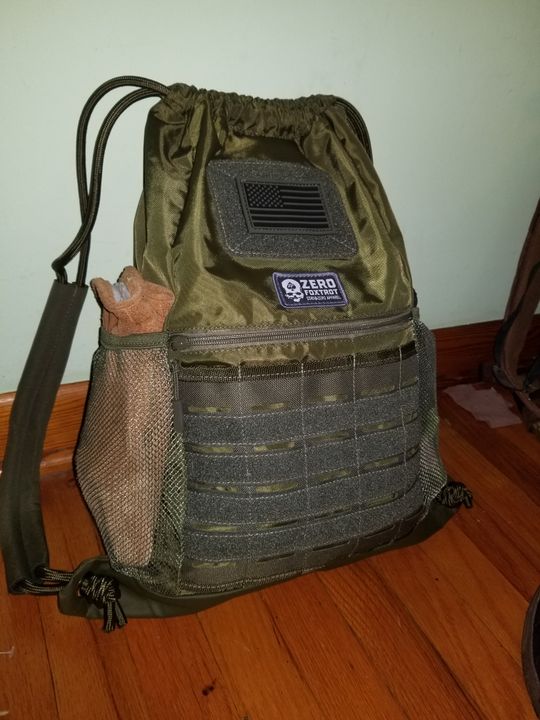 TAC Drawstring Pack –ZERO FOXTROT