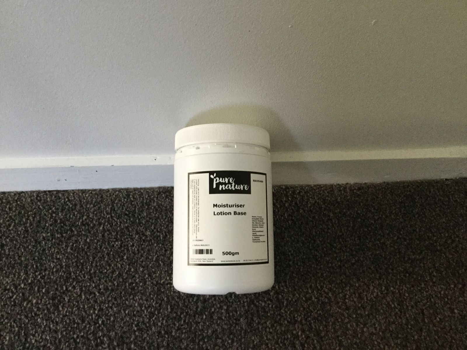 Moisturiser Lotion Base - PureNature NZ